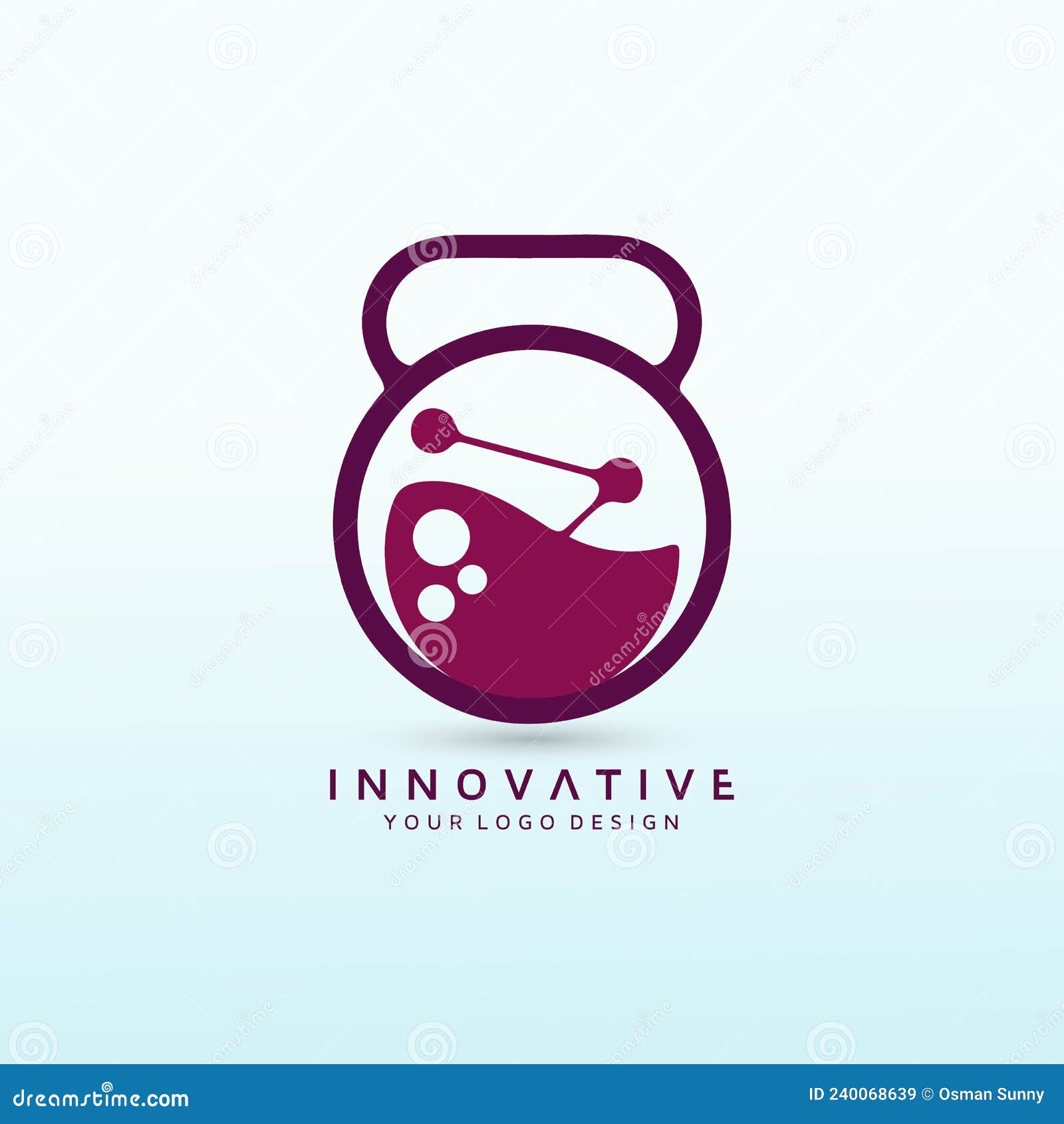 Logo for Chemical Industry Template Stock Vector - Illustration of ...