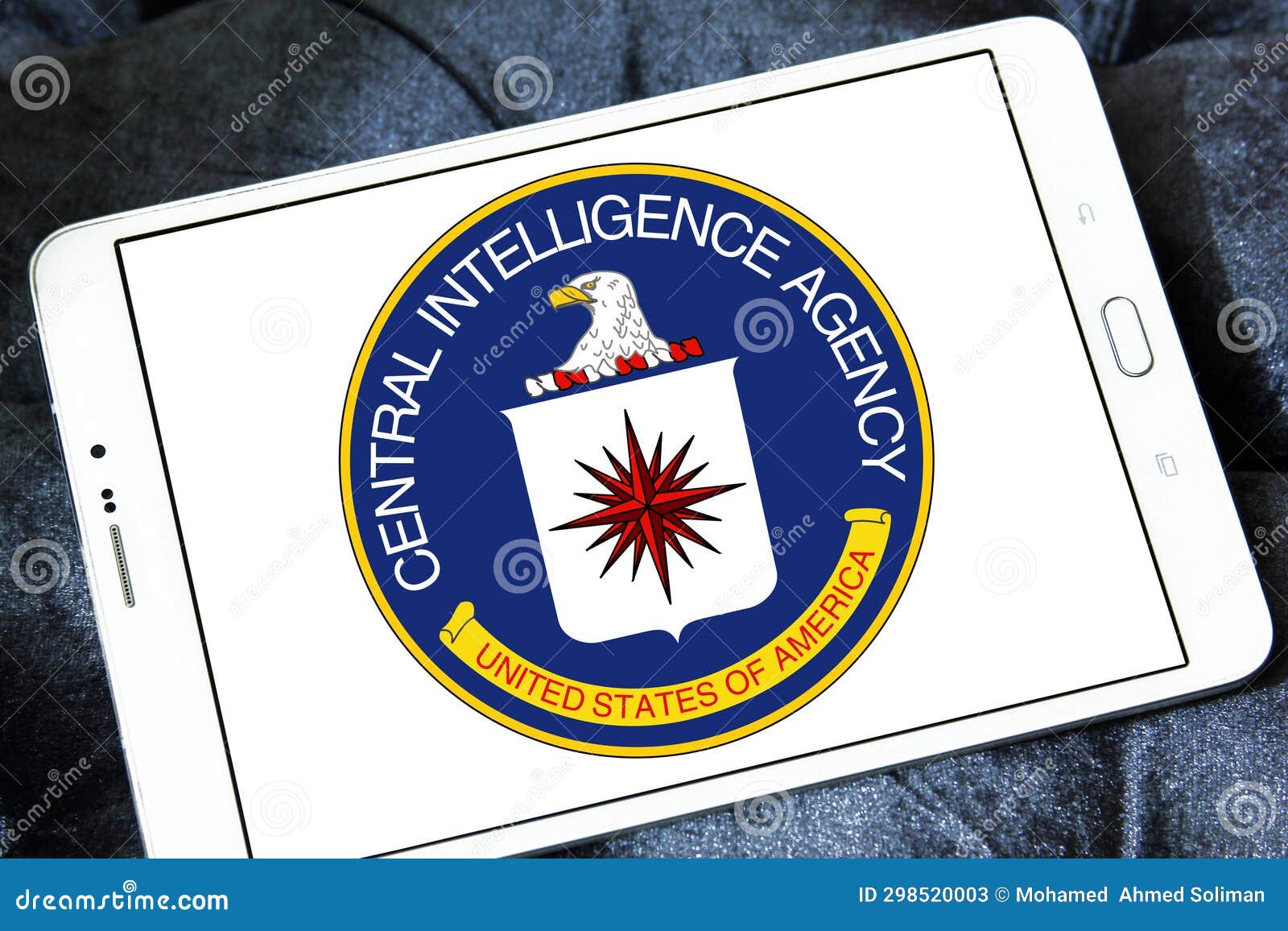 CIA logo editorial stock photo. Image of device, information - 298520003