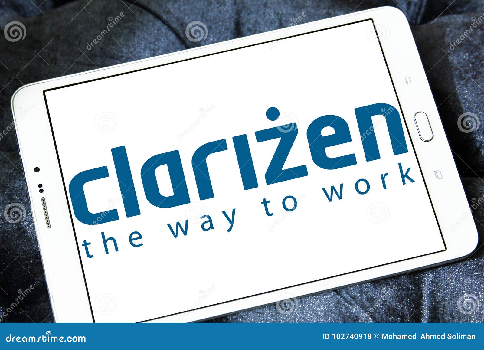 Clarizen company logo editorial stock photo. Image of softwares - 102740918