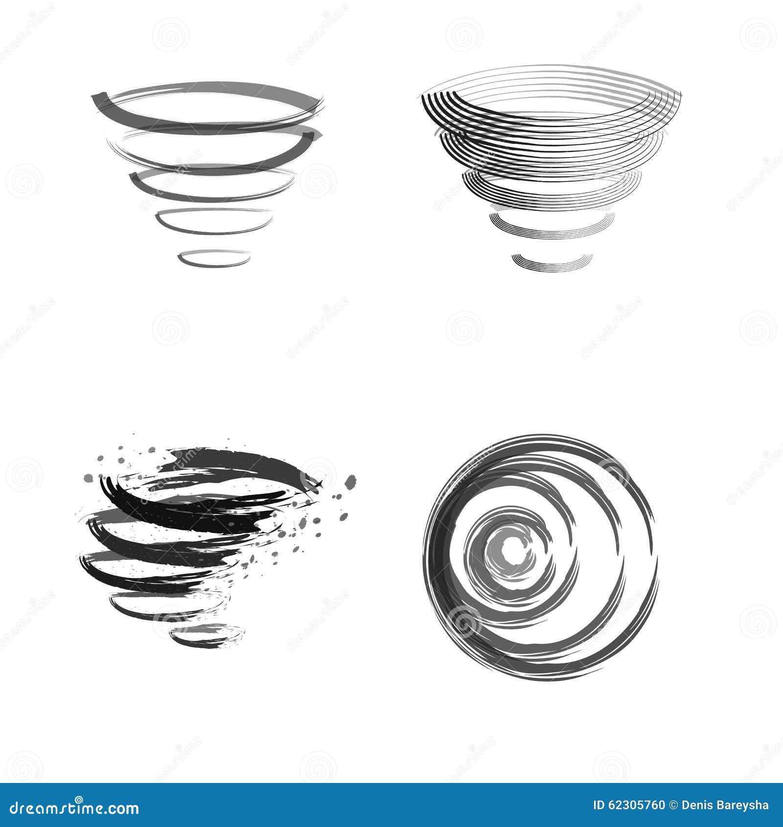 Whirlwind Logo Sign Cartoon Vector | CartoonDealer.com #161642373