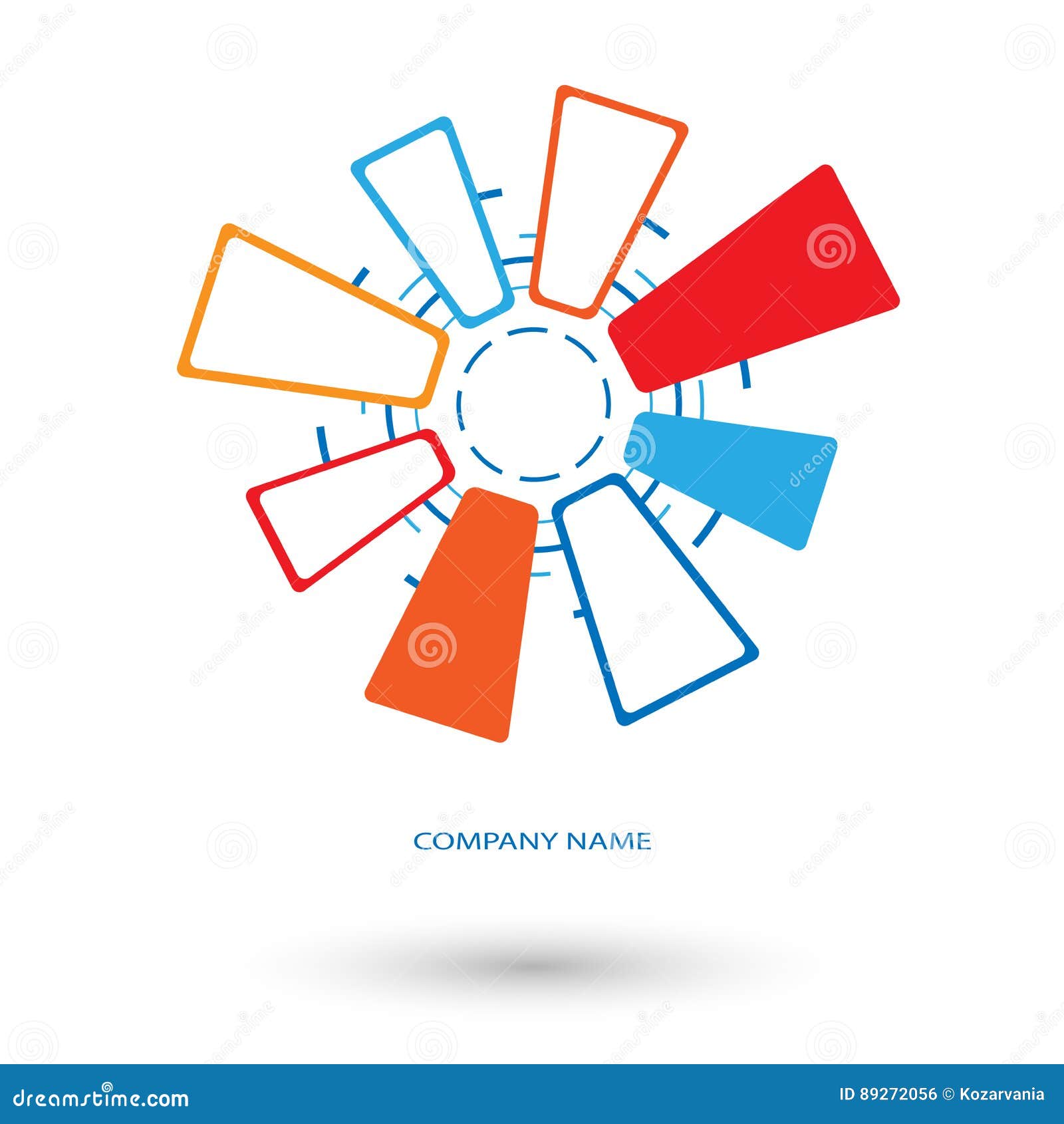 Logo Communication Technology Stock Vector - Illustration of ...