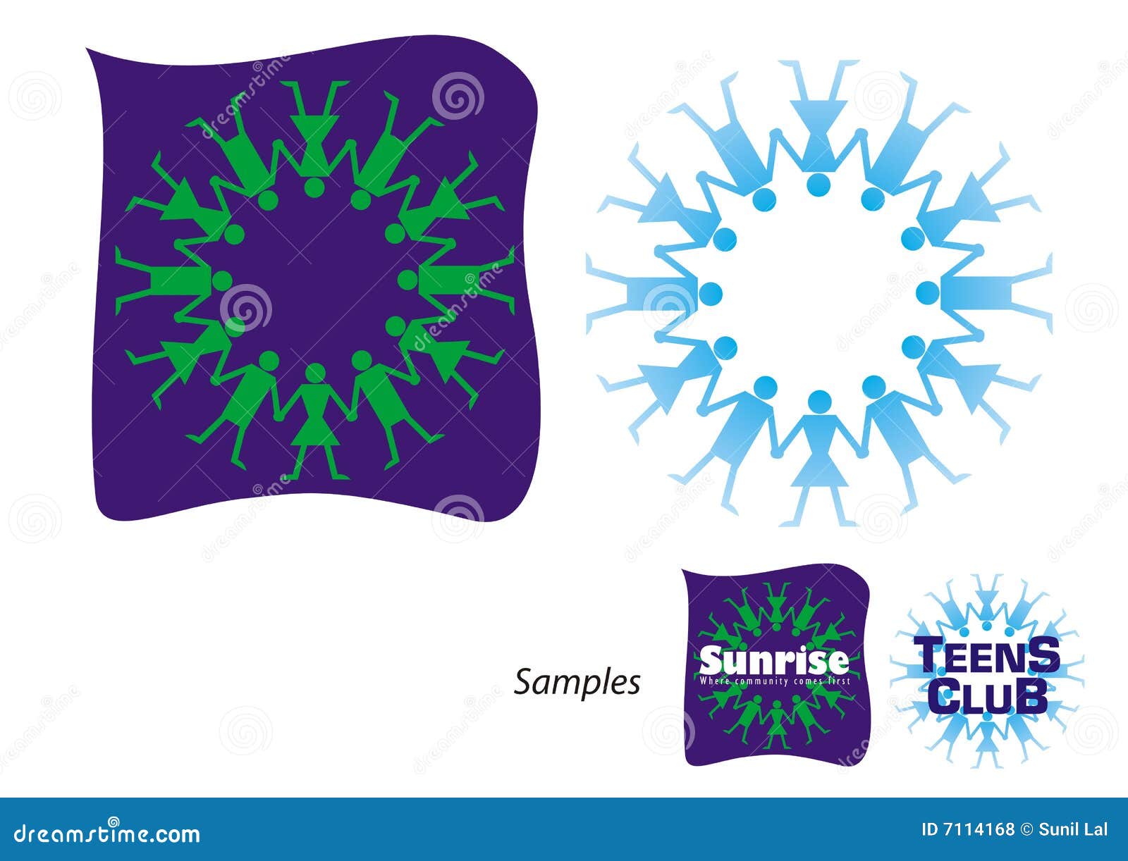 Logo for Communuty / Club stock illustration. Illustration of identity ...