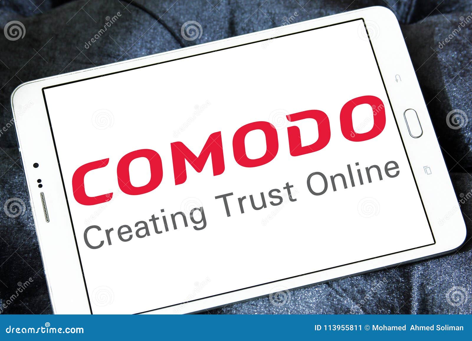 Comodo Group logo editorial photo. Image of mobile, certificates ...