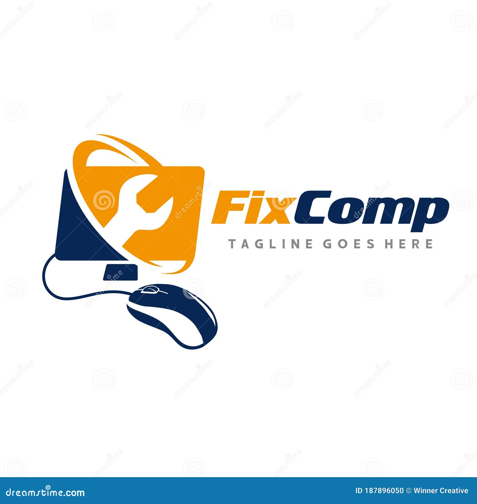Computer Repair Logo