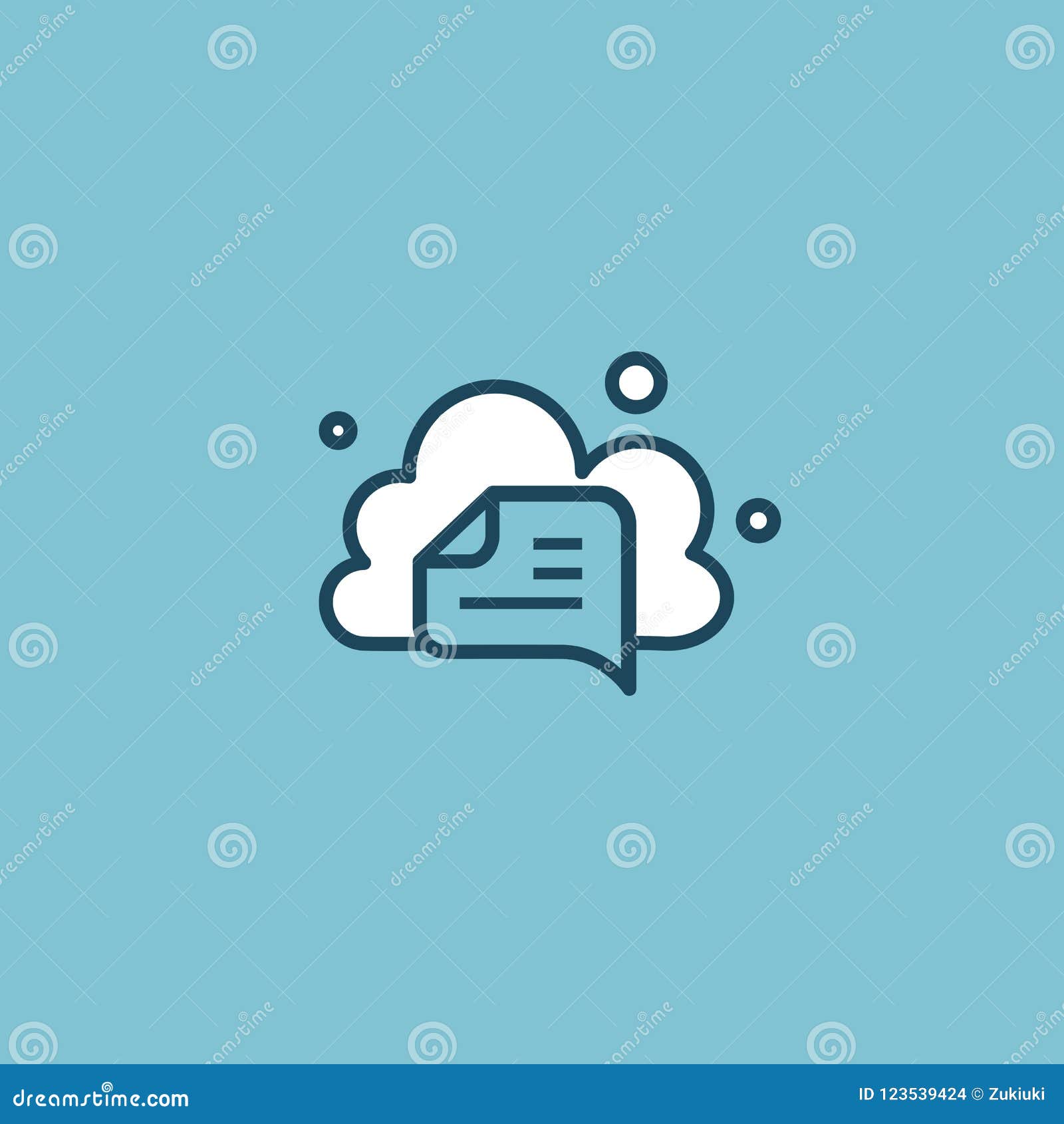 Logo Concept of Chat, Media, Soft, Dialogue Script, Popup, Spam ...