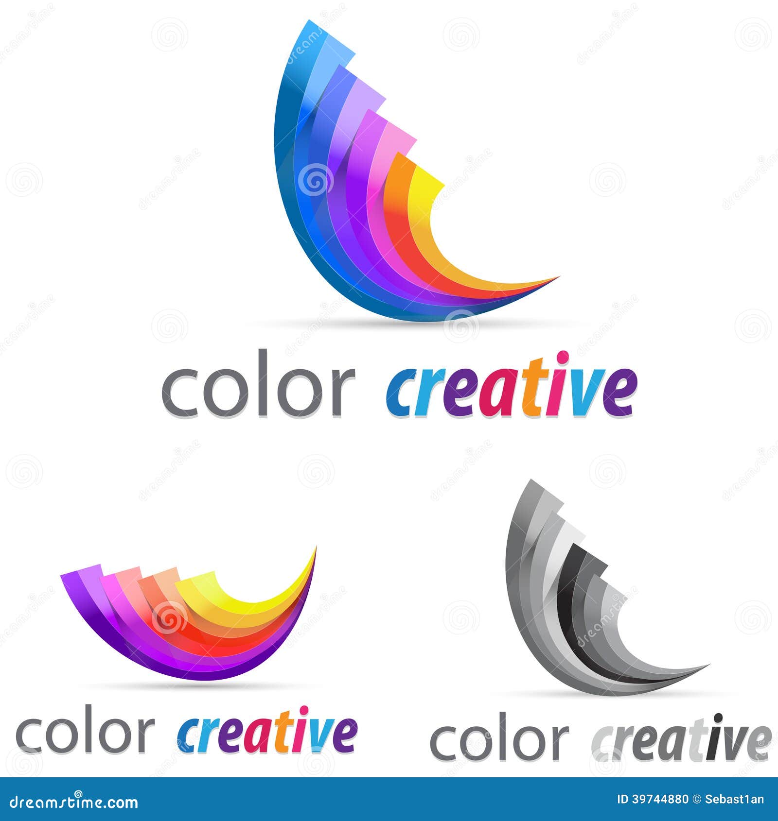 Logo Concept stock vector. Illustration of card, business - 39744880