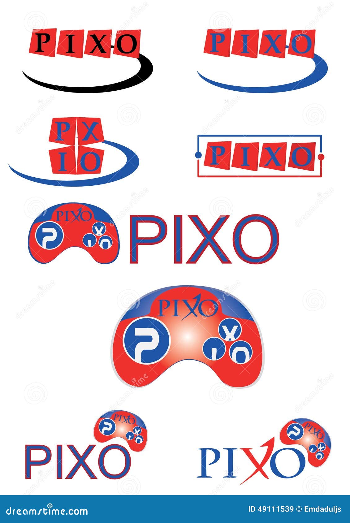 Logo Concept for Games or Gaming Stock Vector - Illustration of ...