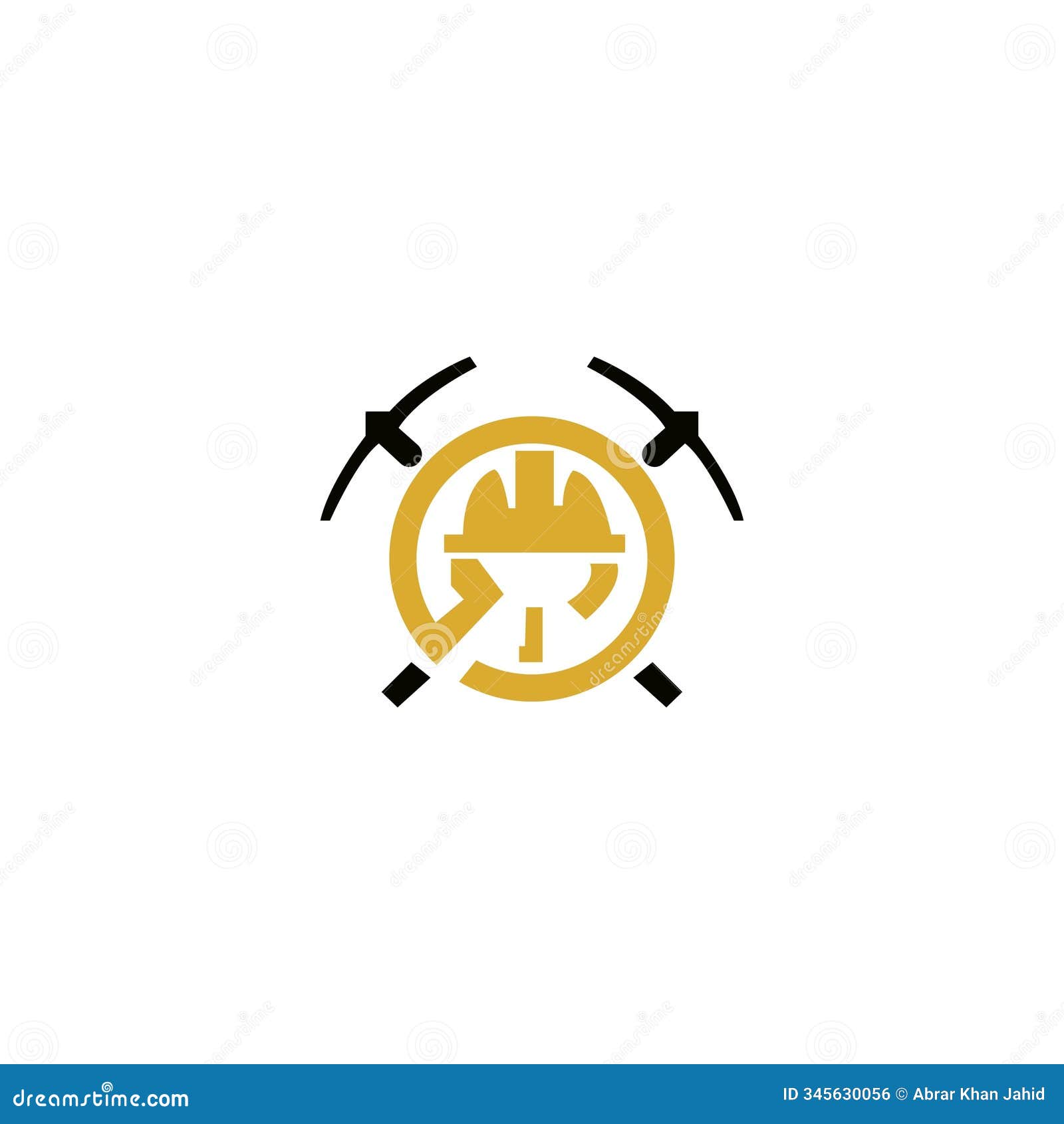 A Logo for a Construction Company Called a Hammer Stock Illustration ...