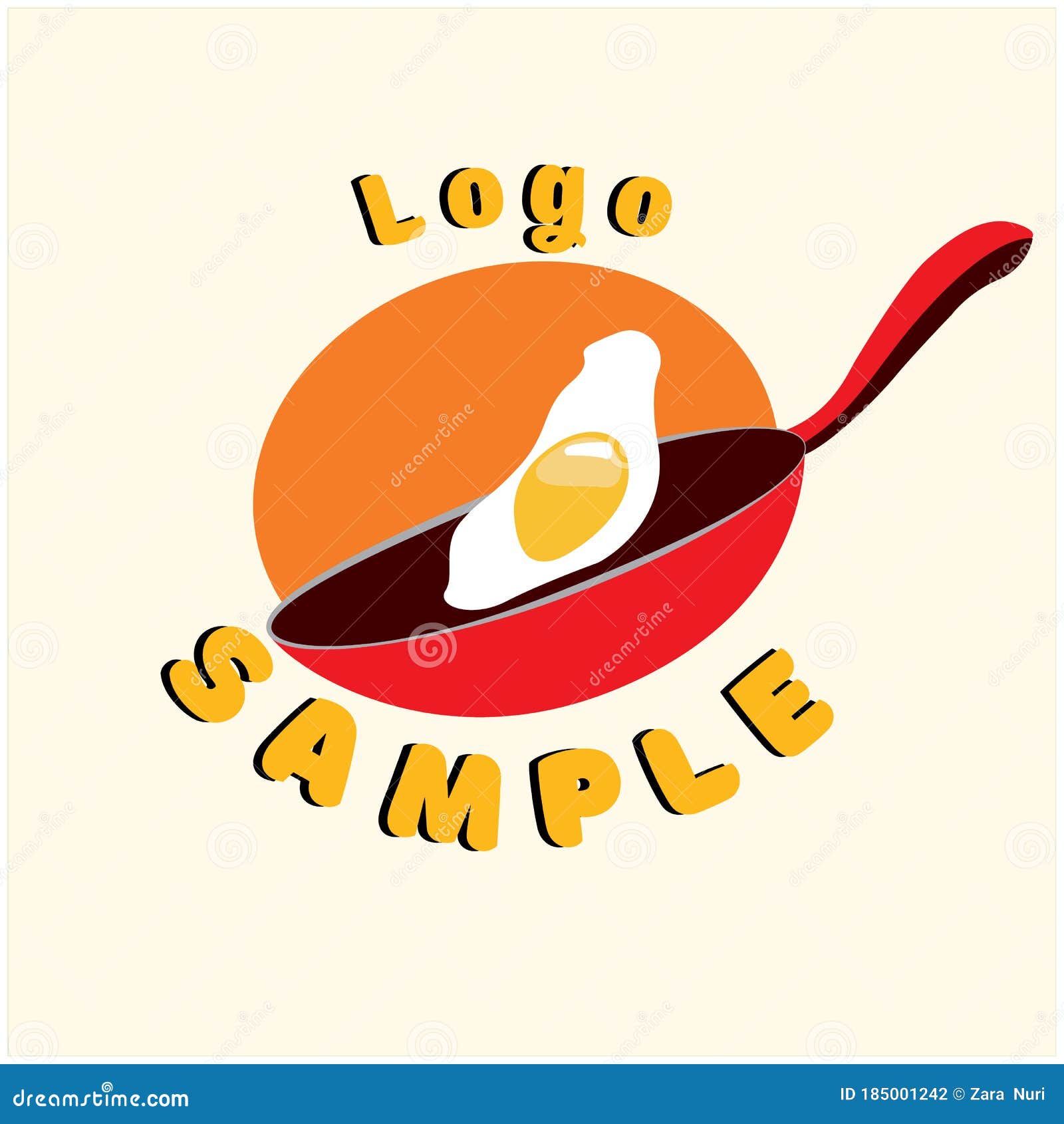 Logo for Cook with Egg Vector Graphic Stock Vector - Illustration of ...