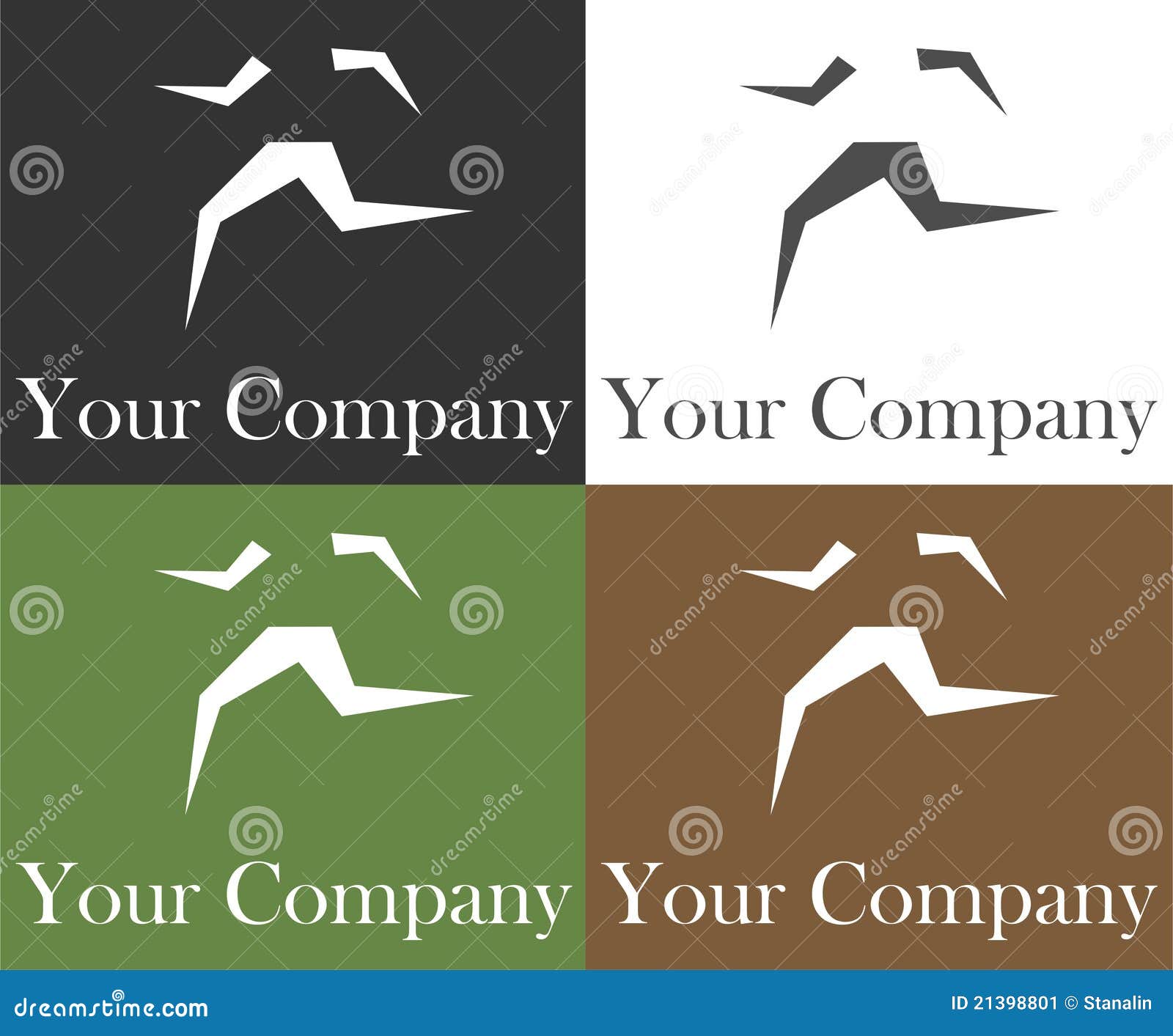 Logo courant illustration de vecteur. Illustration du course - 21398801