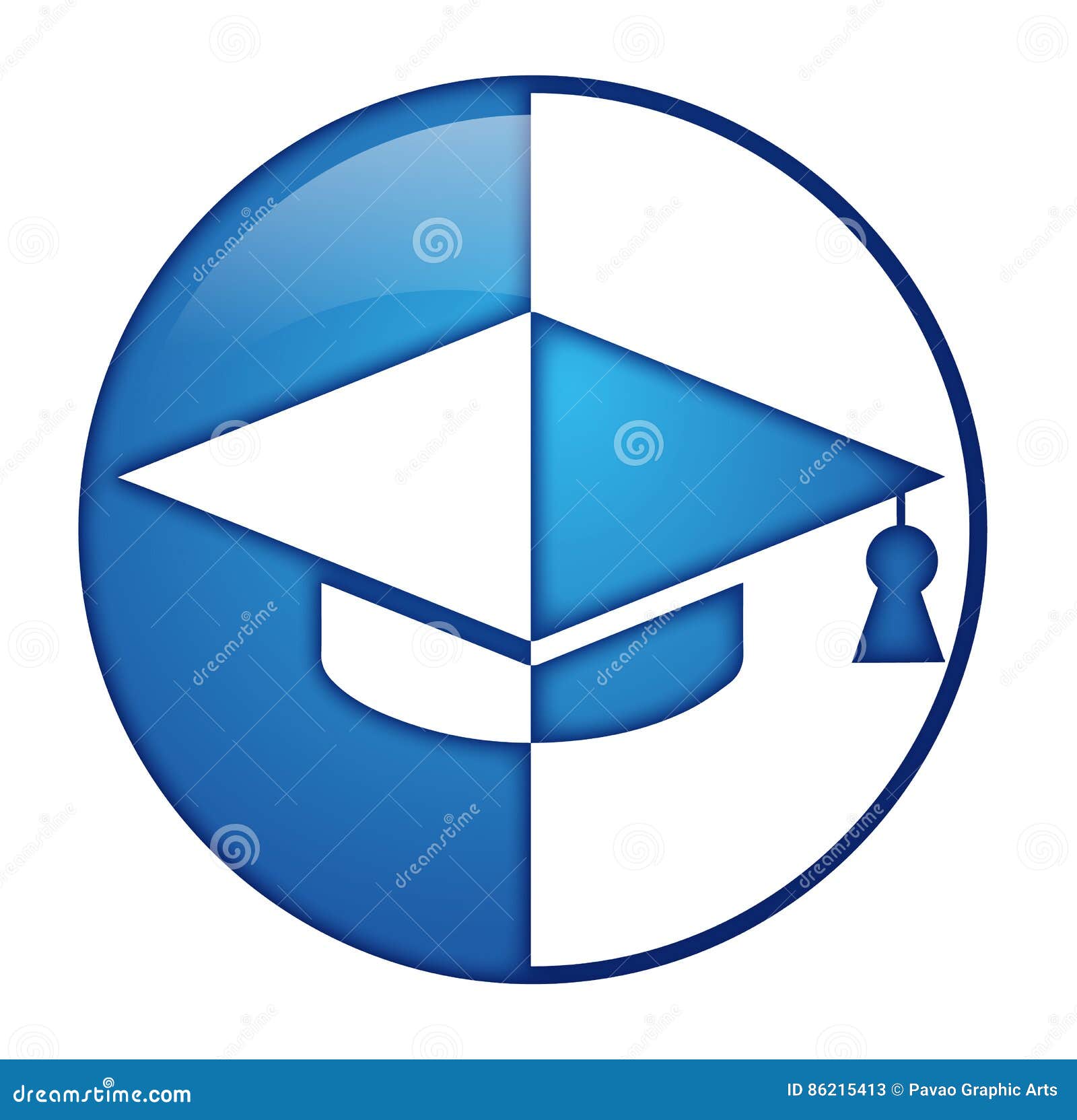 Logo d'étudiant illustration de vecteur. Illustration du apprendre ...