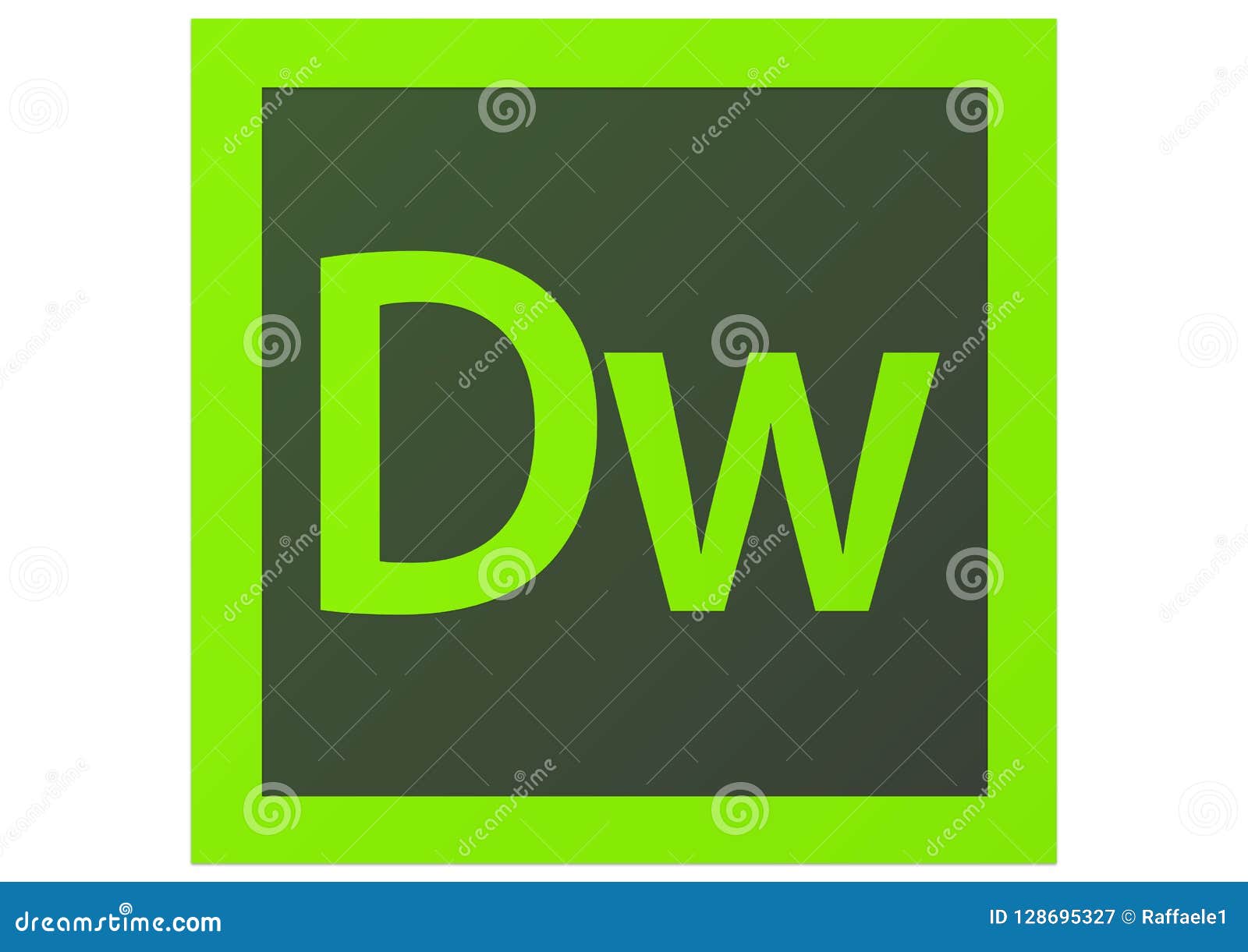 Logo D'Adobe Dreamweaver CS6 Photographie éditorial - Illustration du ...