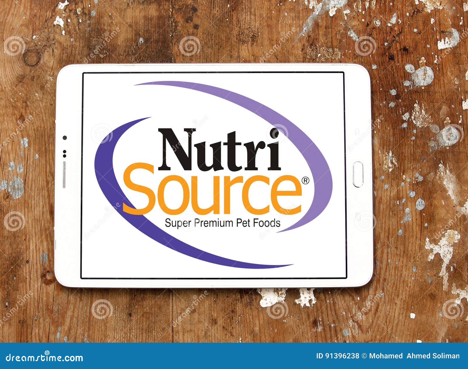 Logo D'aliment Pour Animaux Familiers De Nutrisource Photo stock ...