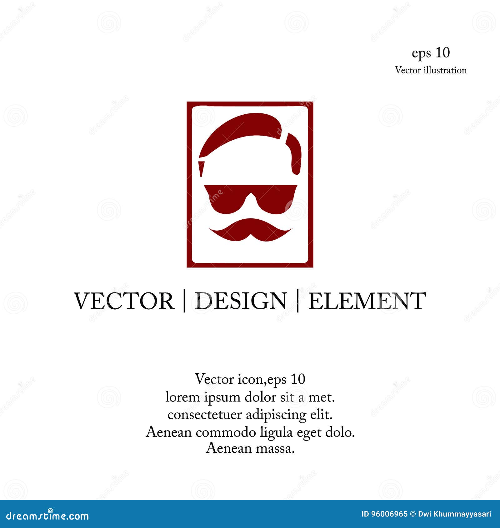 Logo d'homme de silhouette illustration de vecteur. Illustration du ...