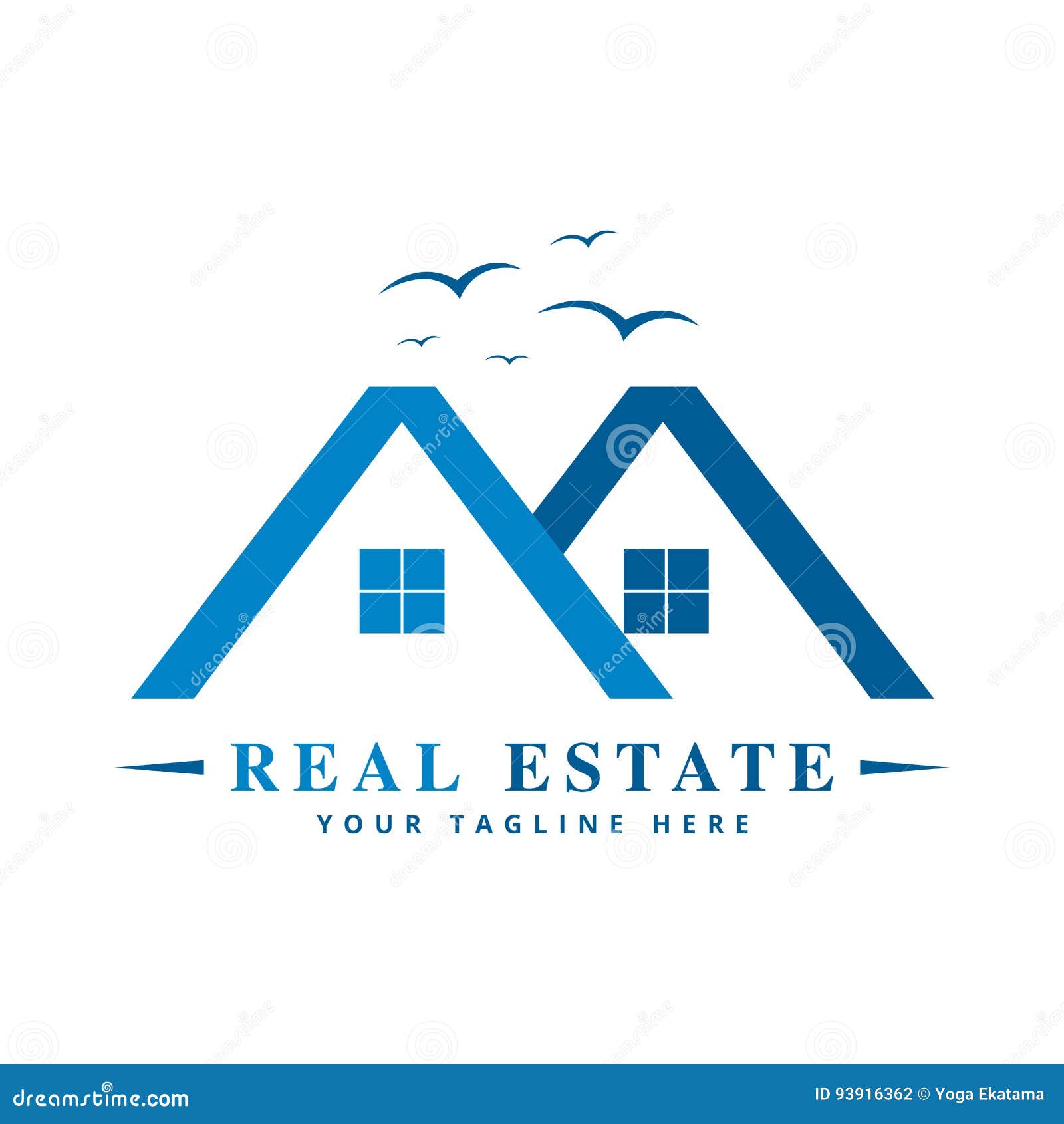 Logo d'immeubles illustration stock. Illustration du maison - 93916362