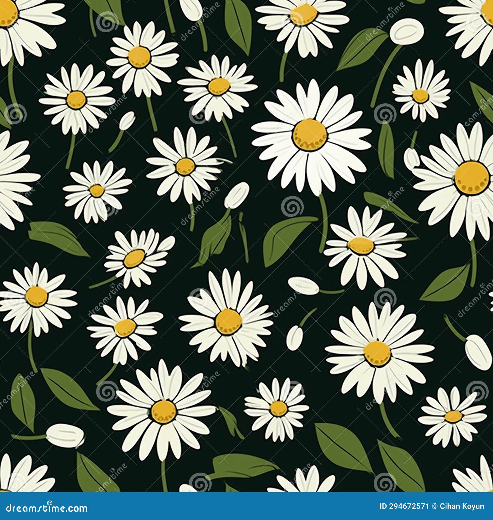 Logo Daisy Art for Unique Branding Stock Illustration - Illustration of ...