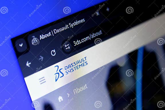 Dassault Systemes Software Company Logo Editorial Image - Illustration ...