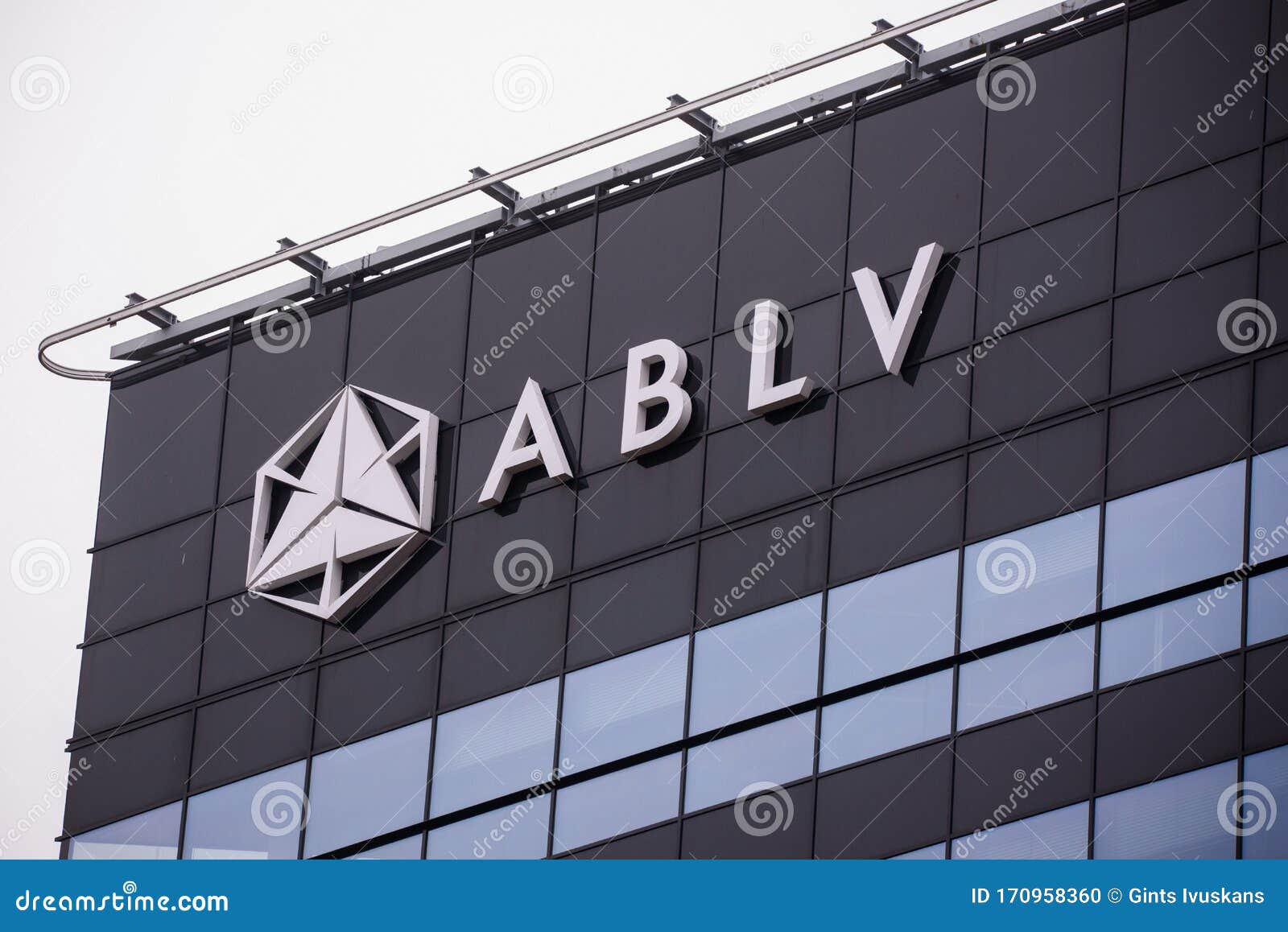 Logo de ABLV Bank imagen editorial. Imagen de finanzas - 170958360