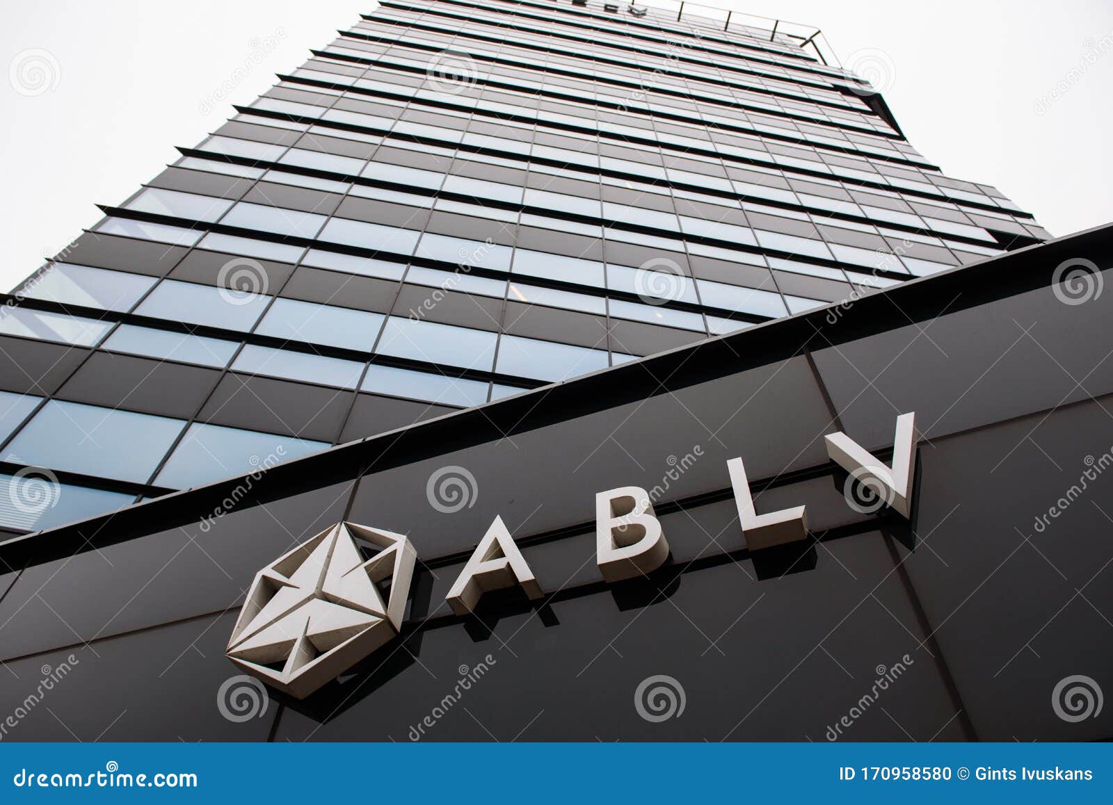 Logo de ABLV Bank imagen editorial. Imagen de insignia - 170958580