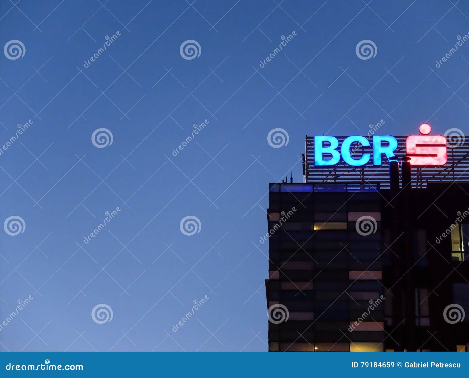 Logo de BCR image stock éditorial. Image of marque, compagnie - 79184659