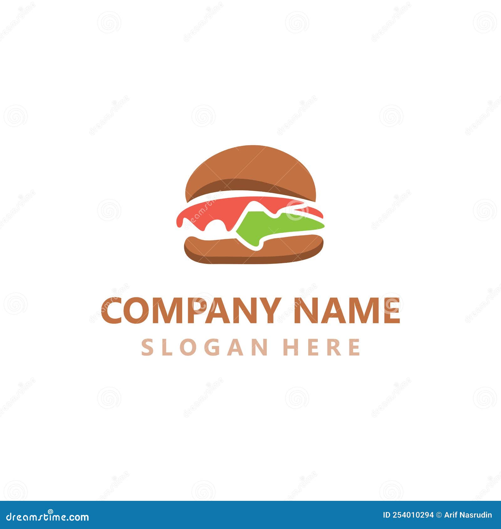 Logo De Boeuf Burger Design Modèle De Restaurant Image Vectorielle ...
