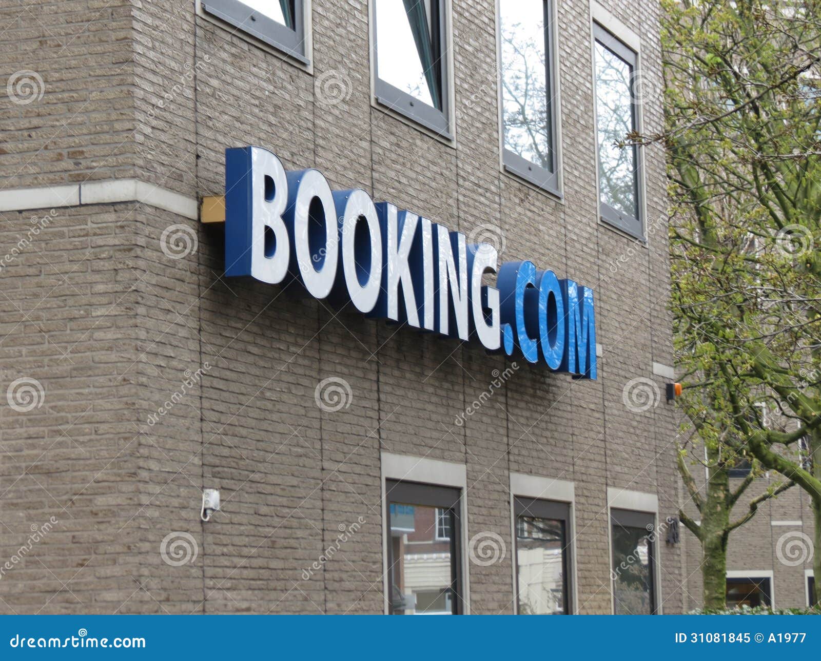 Logo De Booking.com Sur Leur Headoffice (Amsterdam) Image éditorial ...