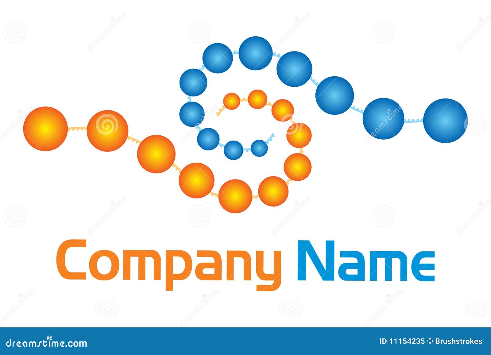 Logo de Boules illustration stock. Illustration du artwork - 11154235