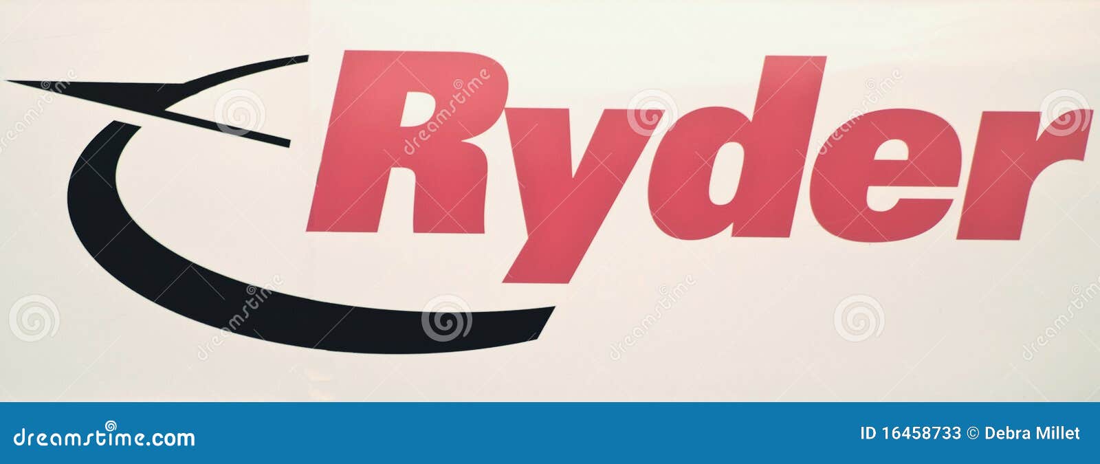 Logo de camion de Ryder photo stock éditorial. Image of entreprises ...