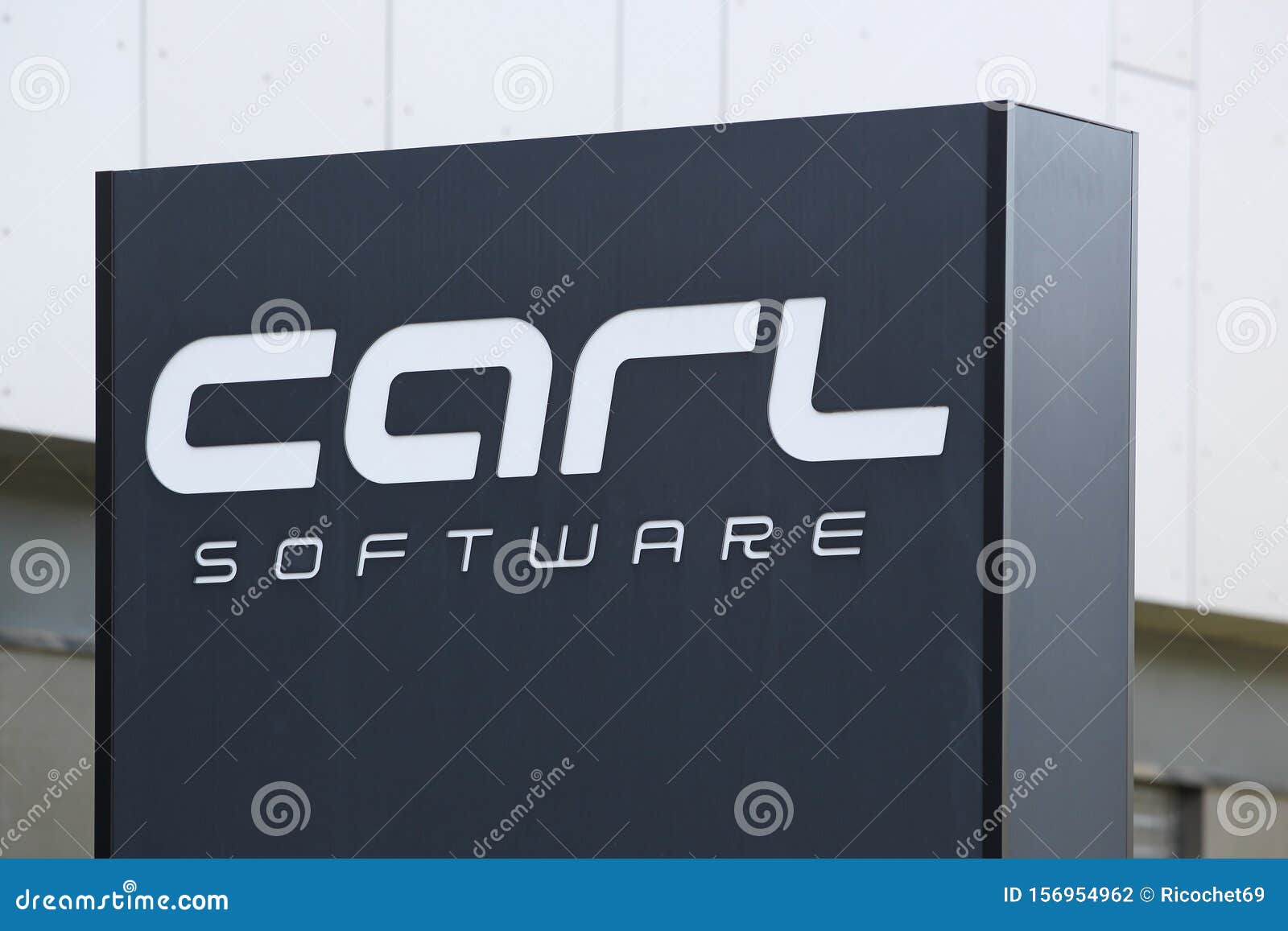 Logo De Carl Software En Un Panel Fotografía editorial - Imagen de ...