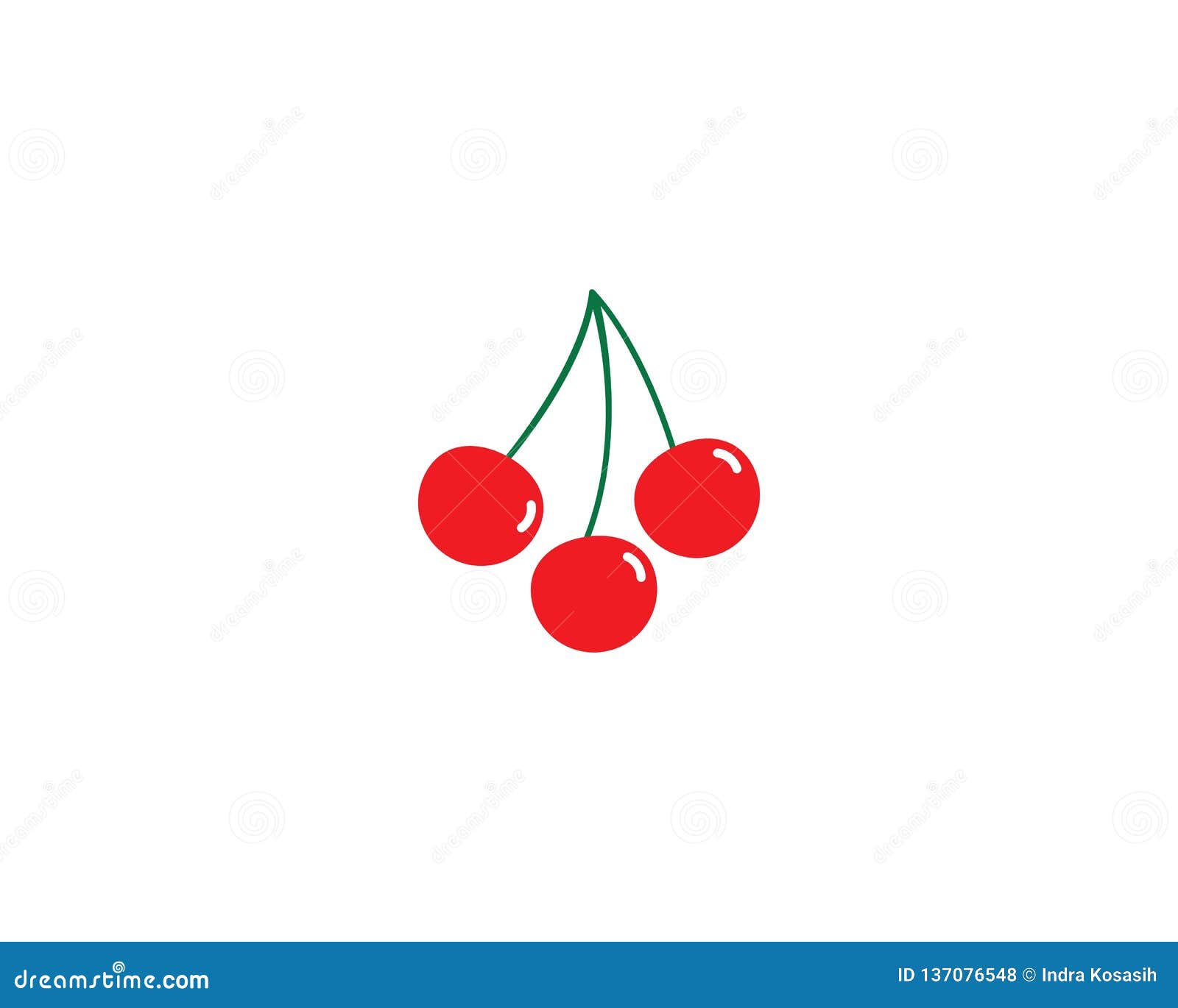 Logo de cerise illustration de vecteur. Illustration of créateur ...