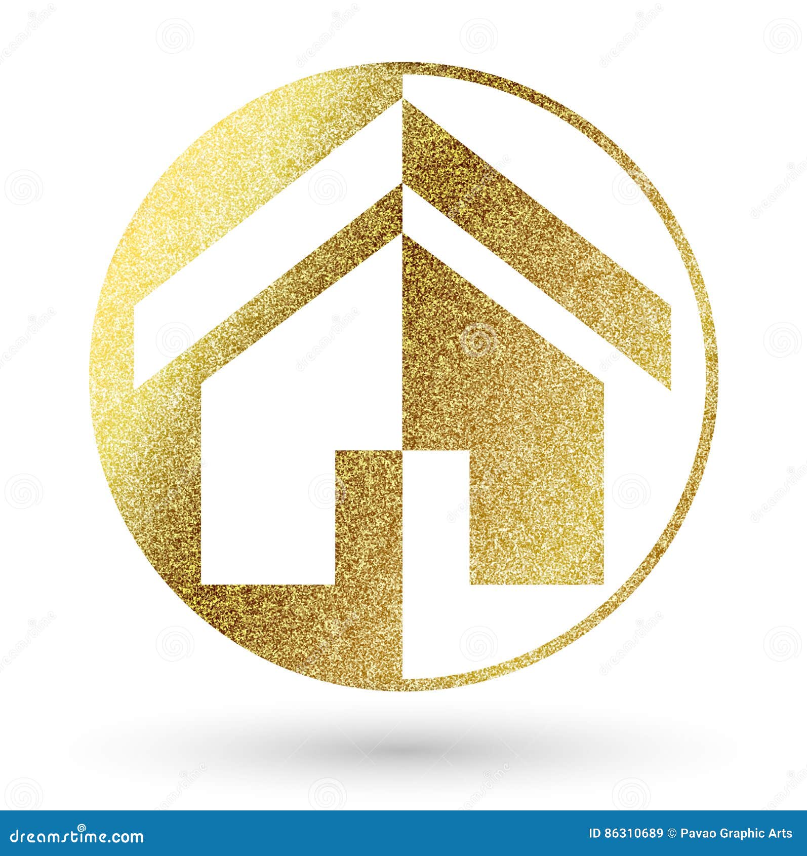 Logo de Chambre illustration de vecteur. Illustration du architecture ...