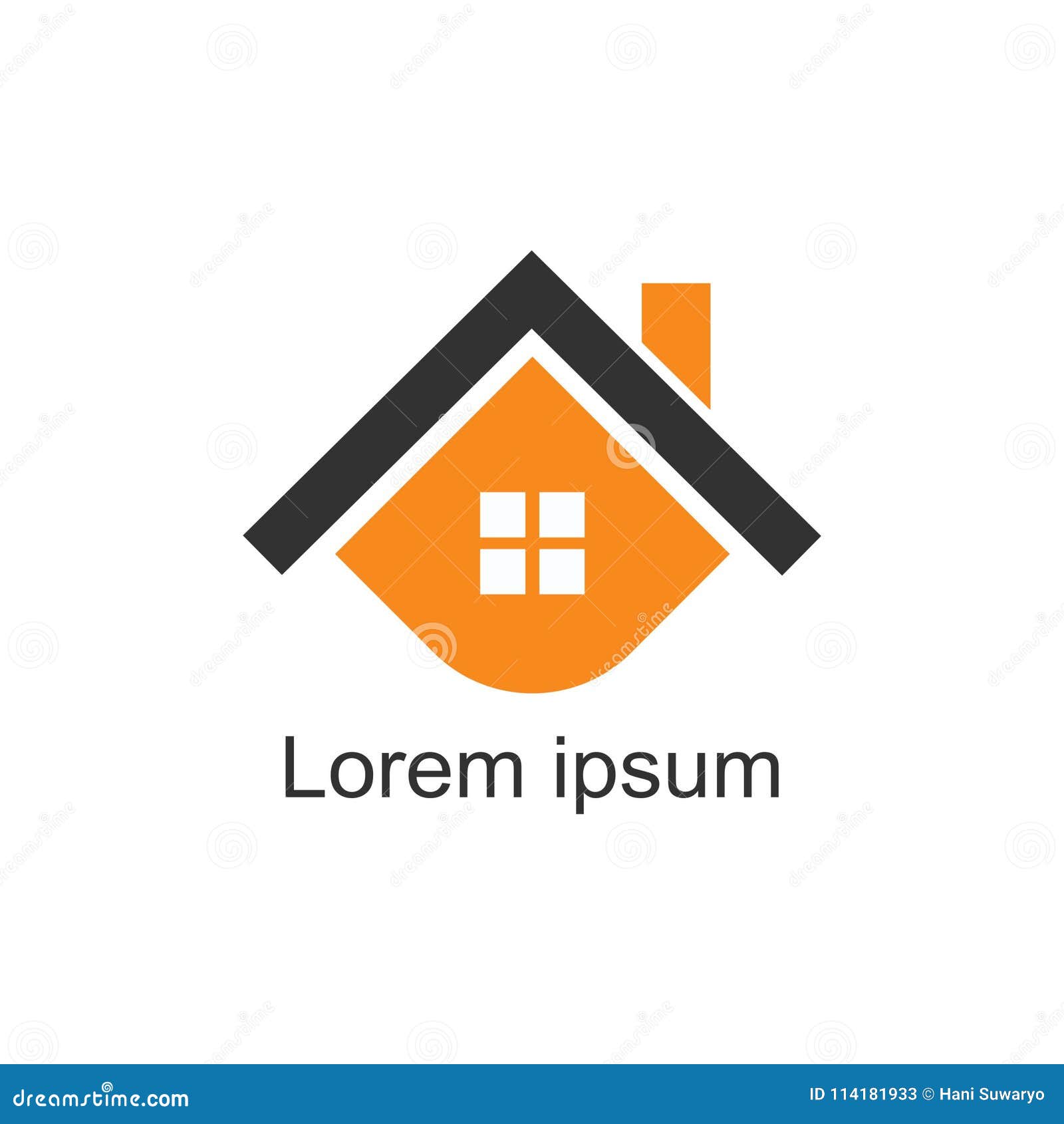 Logo De Chambre Conception Moderne Illustration Illustration de Vecteur ...