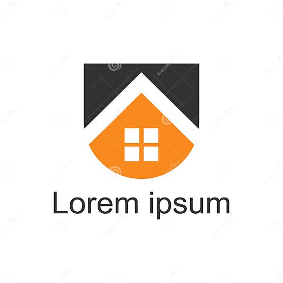 Logo De Chambre Conception Moderne Illustration Illustration de Vecteur ...