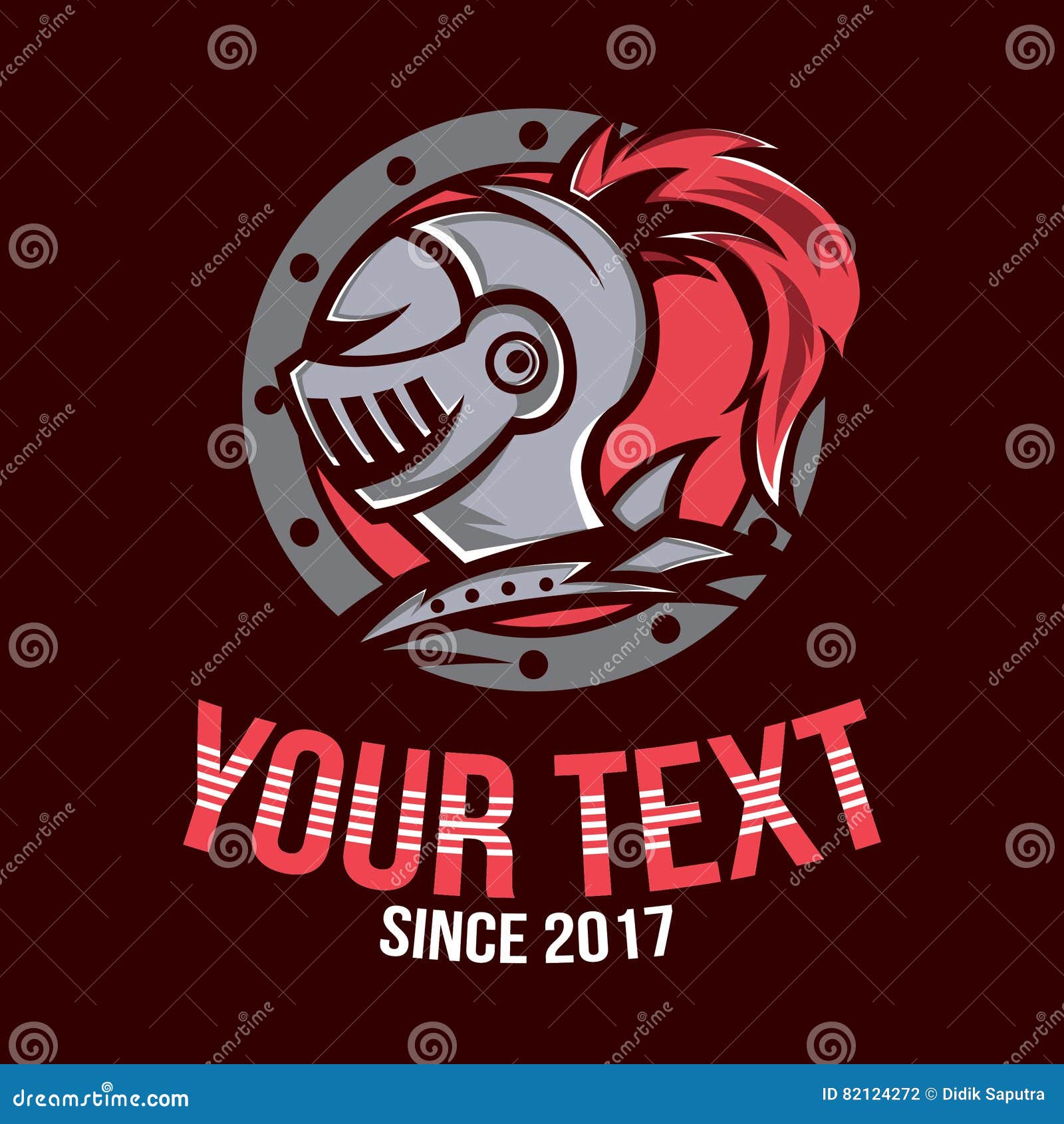 Logo De Chevalier, Logo Classique Illustration de Vecteur ...