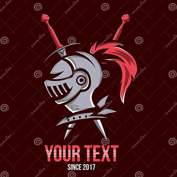 Logo De Chevalier, Logo Classique Illustration de Vecteur ...