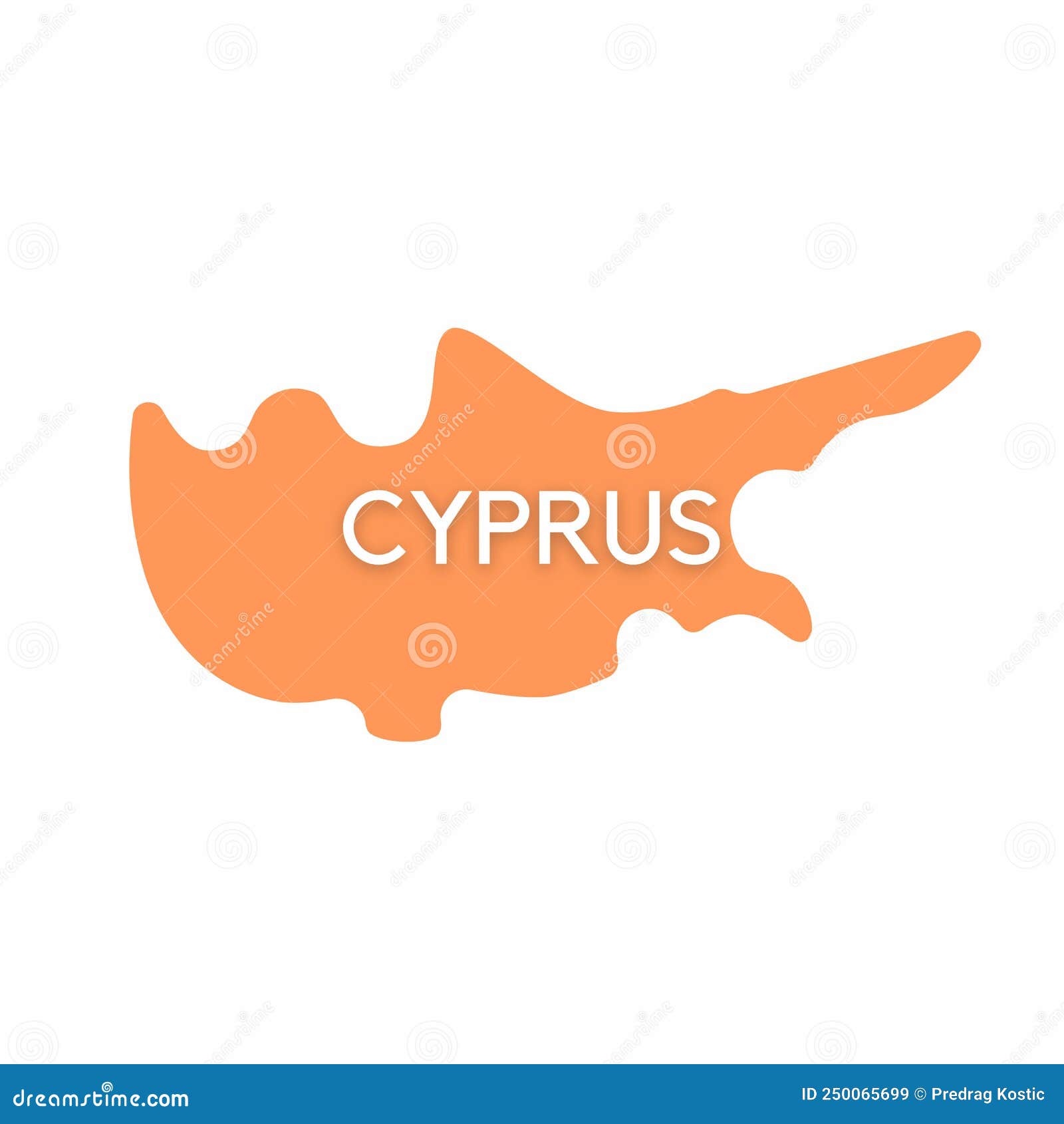 Logo de chypre illustration stock. Illustration of fond - 250065699