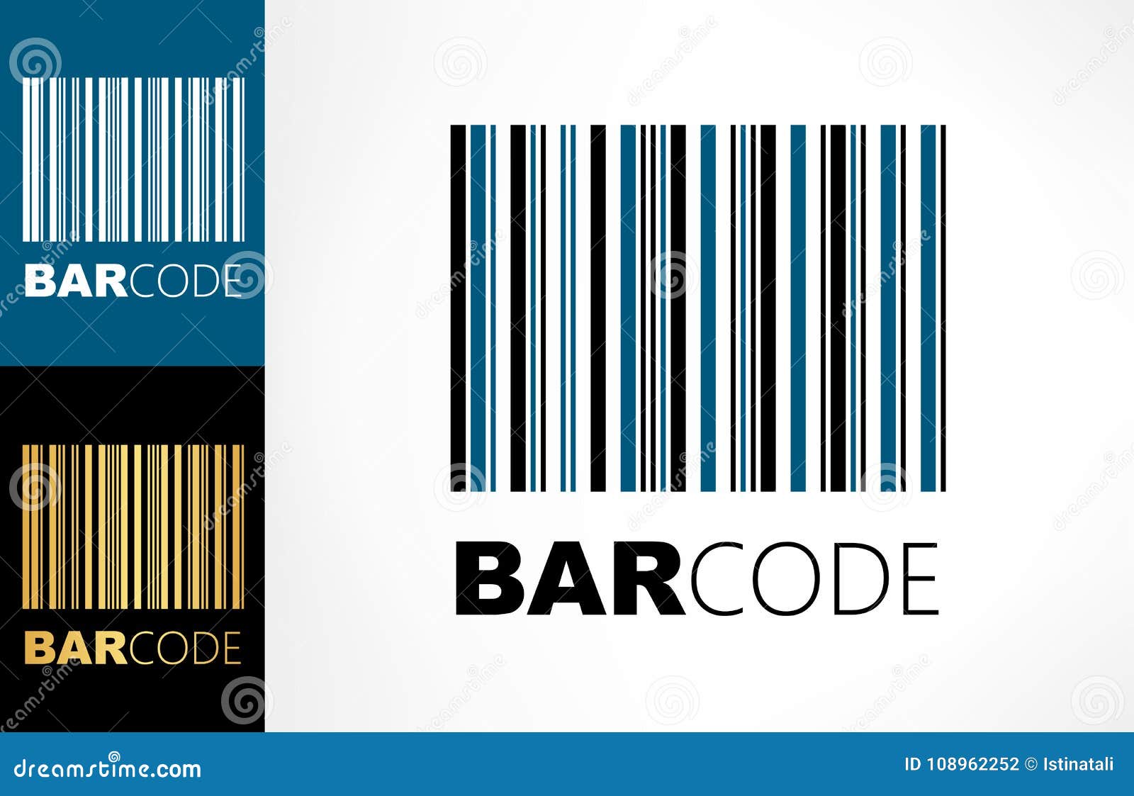 Logo De Code Barres Vecteur De Code Barres Illustration de Vecteur ...