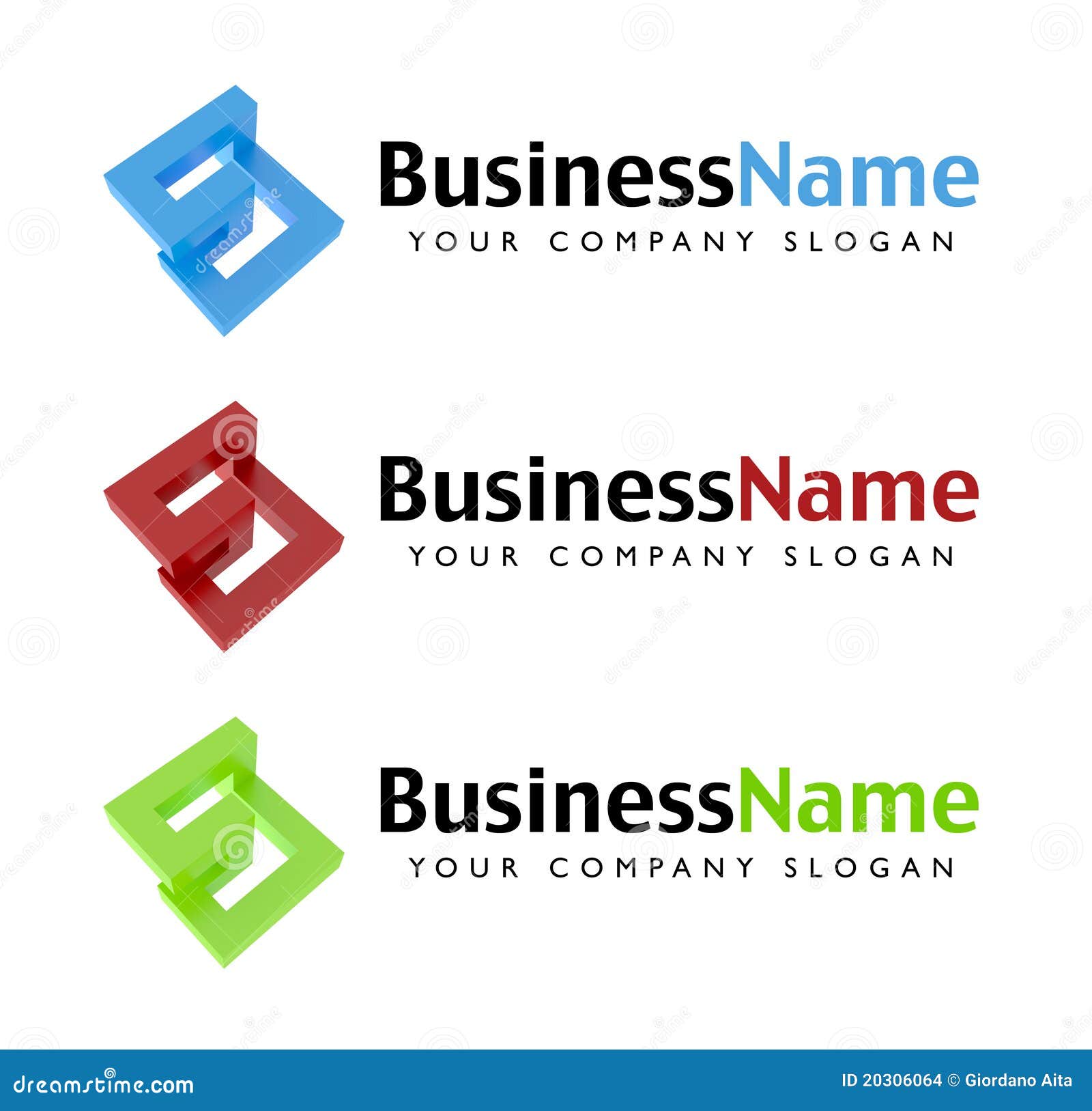 Logo de compagnie illustration stock. Illustration du entreprise - 20306064