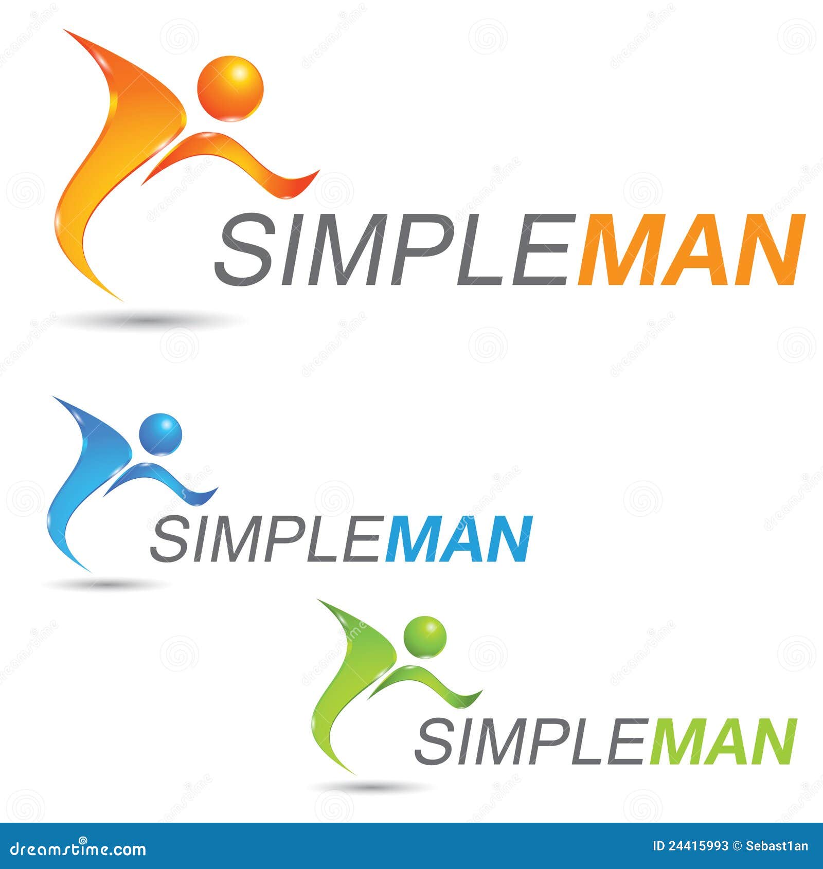 Logo de compagnie illustration de vecteur. Illustration du rouge - 24415993