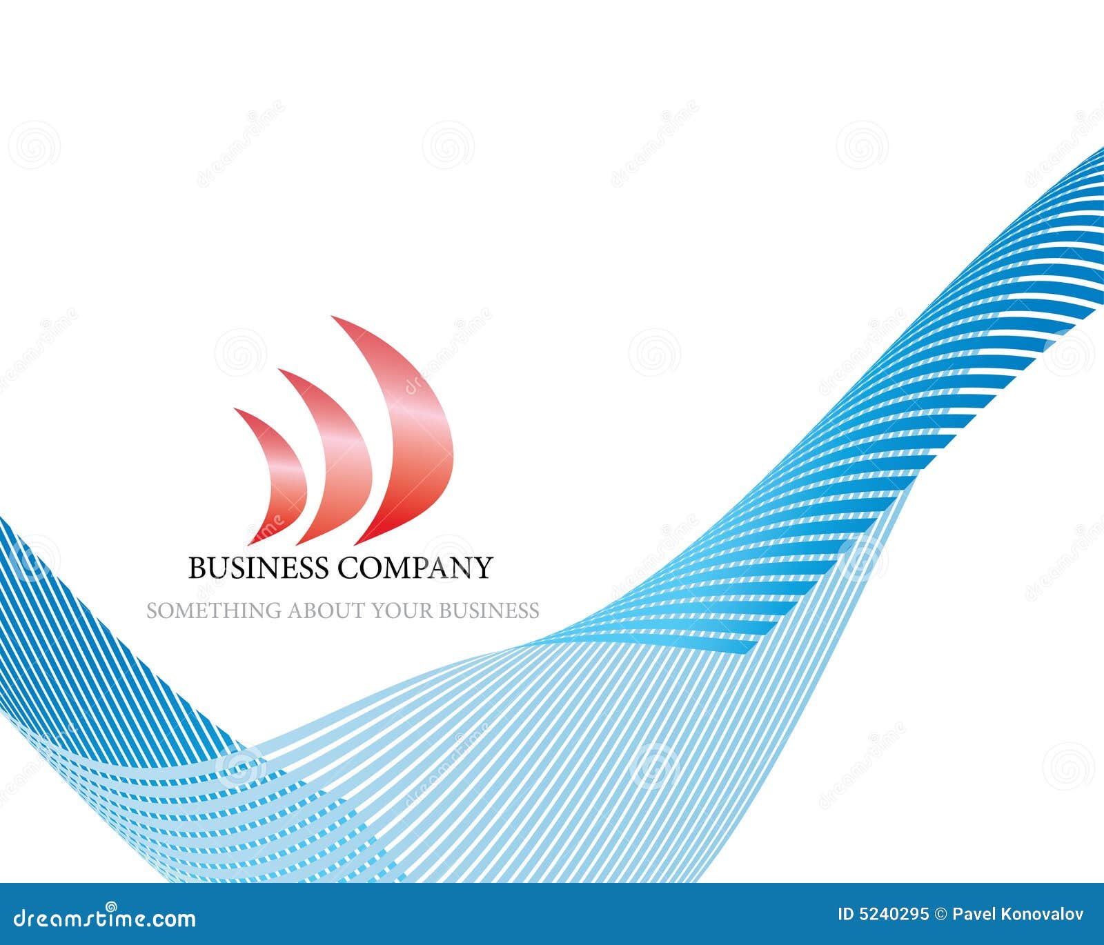 Logo de compagnie illustration de vecteur. Illustration du conception ...