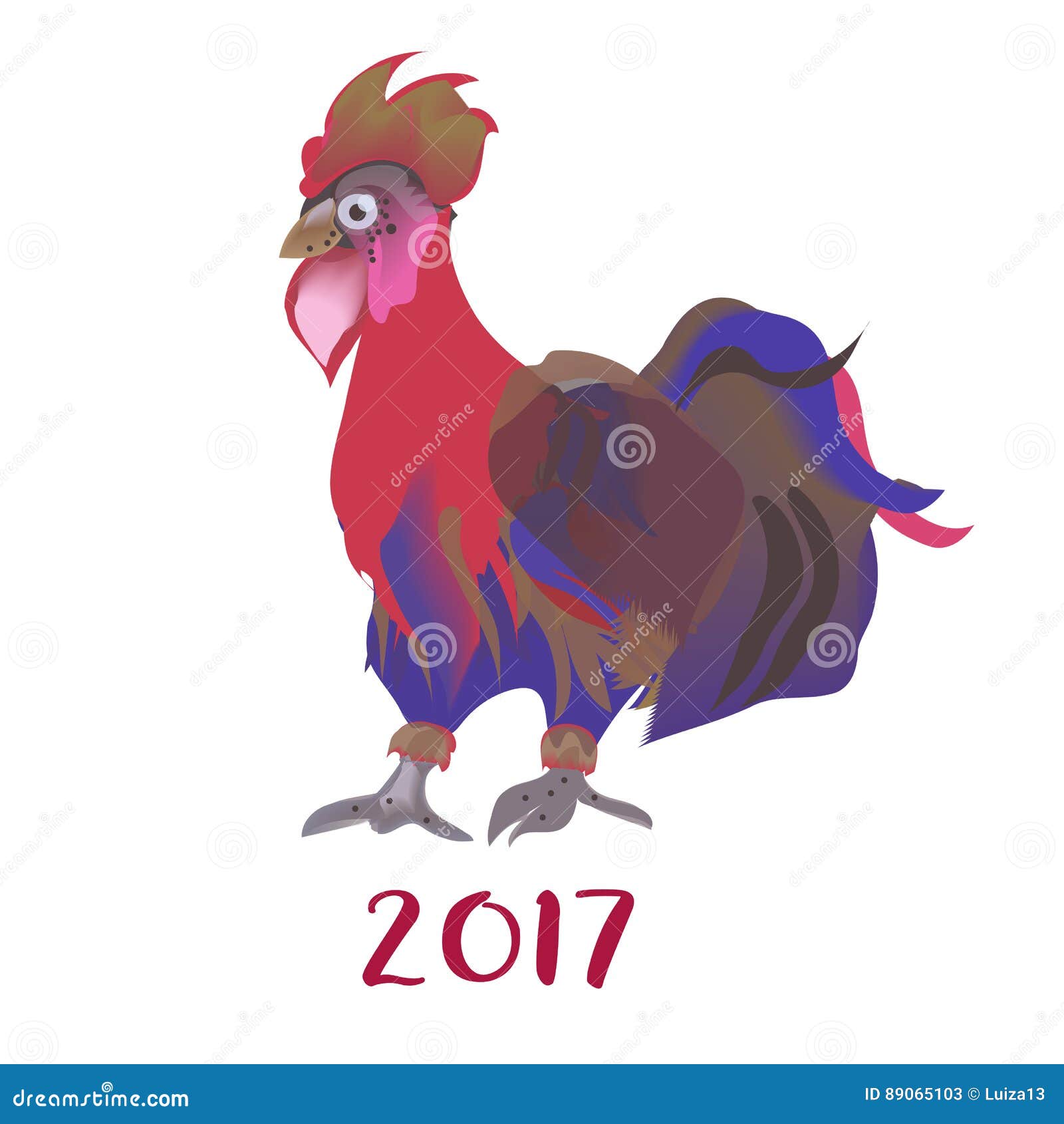 Logo de coq Vecteur illustration de vecteur. Illustration du décoratif ...