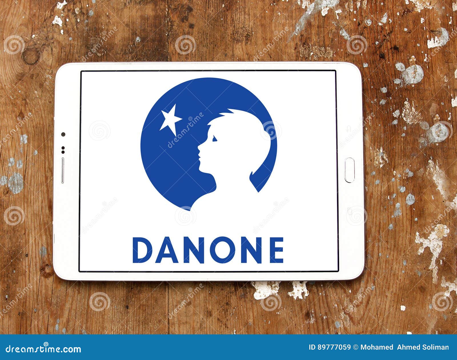 Logo de Danone image stock éditorial. Image du laiterie - 89777059