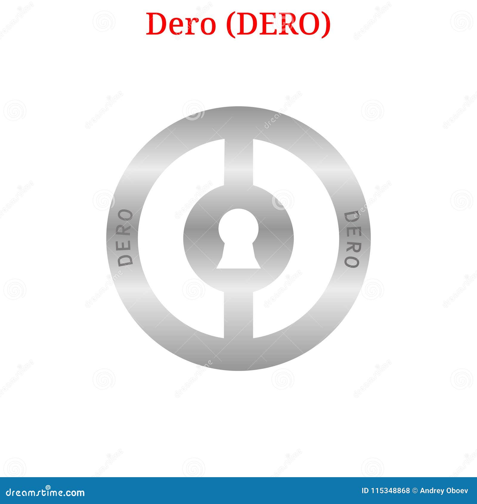 Logo De Dero DERO De Vecteur Illustration de Vecteur - Illustration du ...