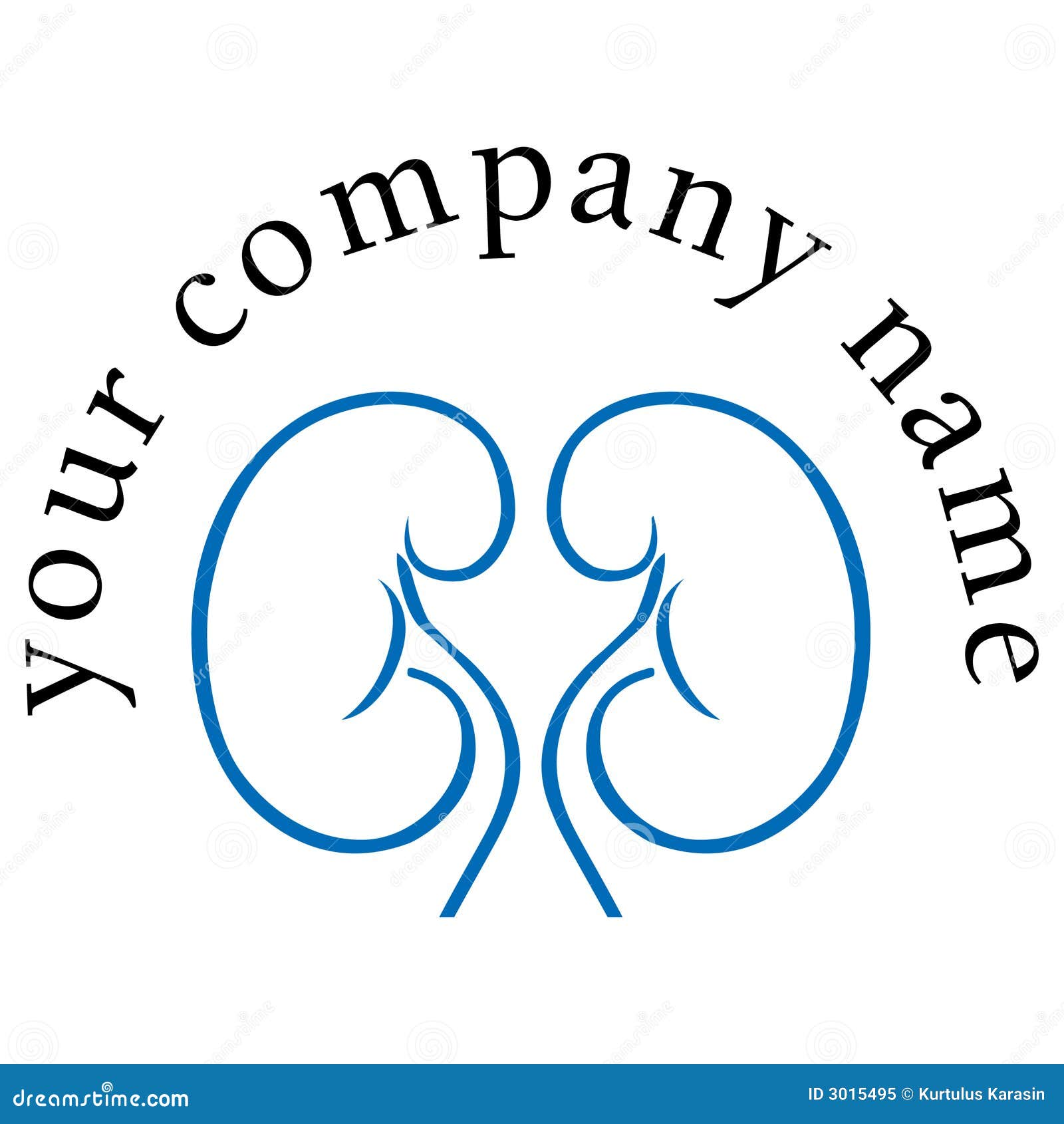 Logo de dialyse illustration de vecteur. Illustration du santé - 3015495