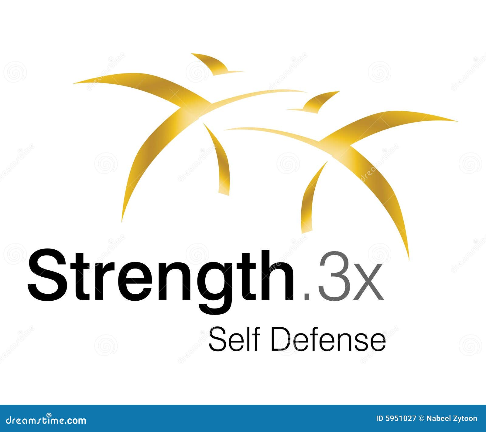 Logo de force illustration de vecteur. Illustration du société - 5951027