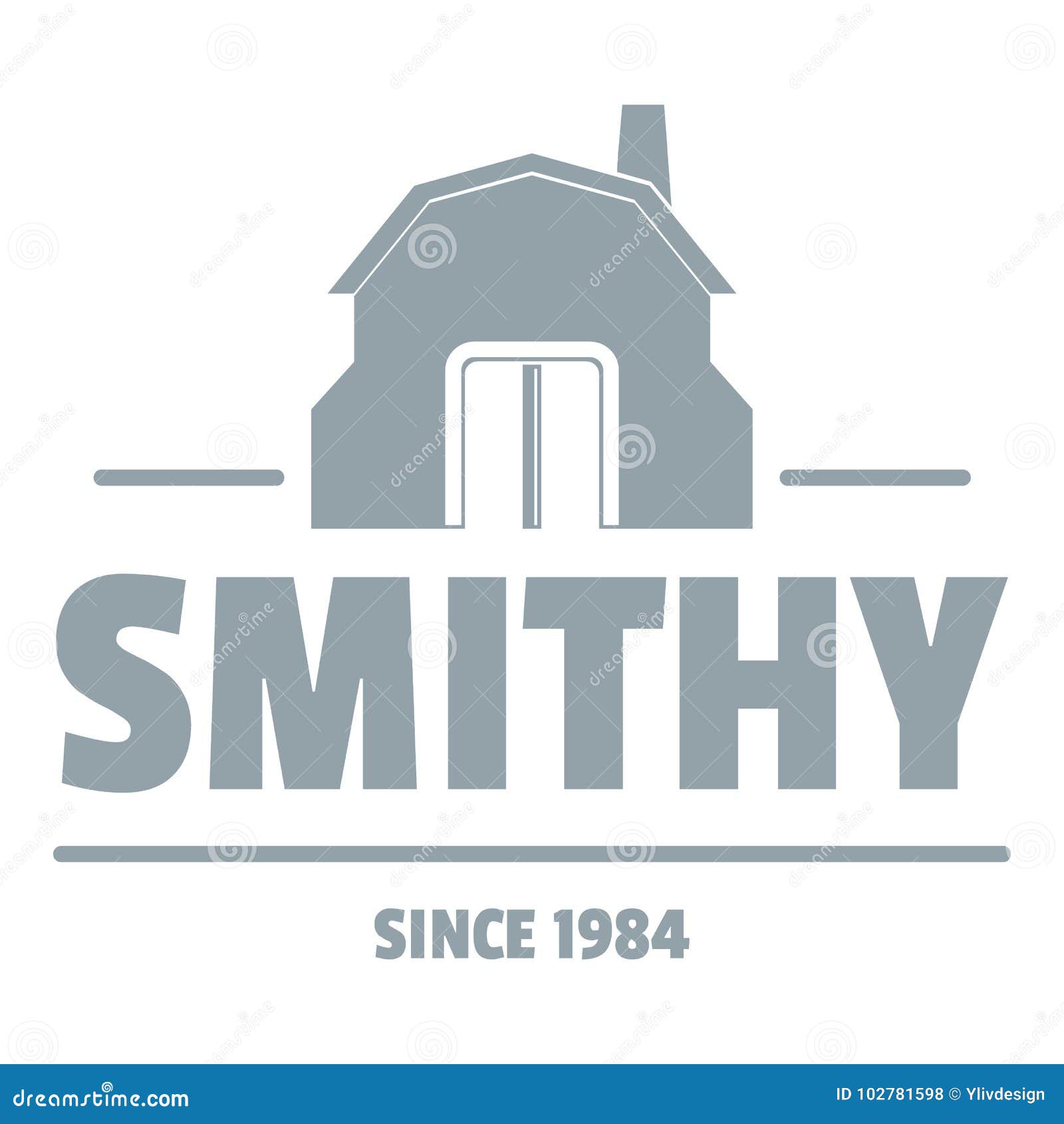 Logo De Forge, Style Gris Simple Illustration de Vecteur - Illustration ...