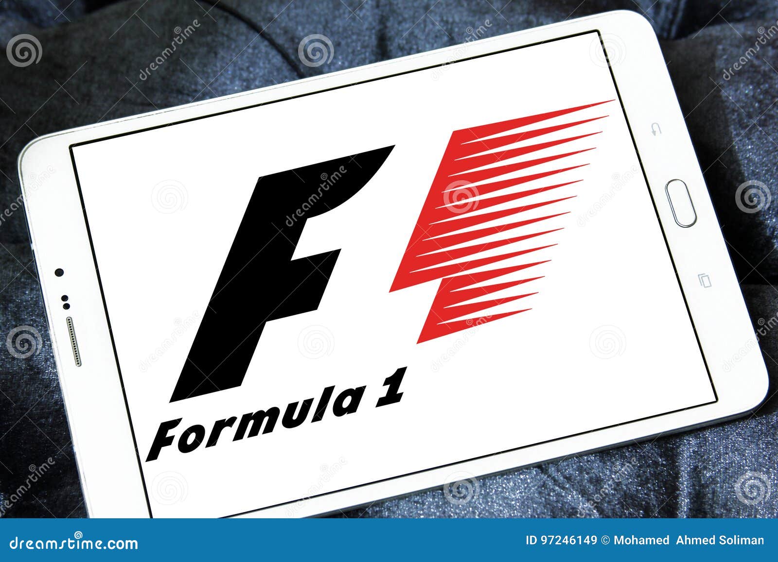 Logo de Formule 1 image stock éditorial. Image du emblème - 97246149