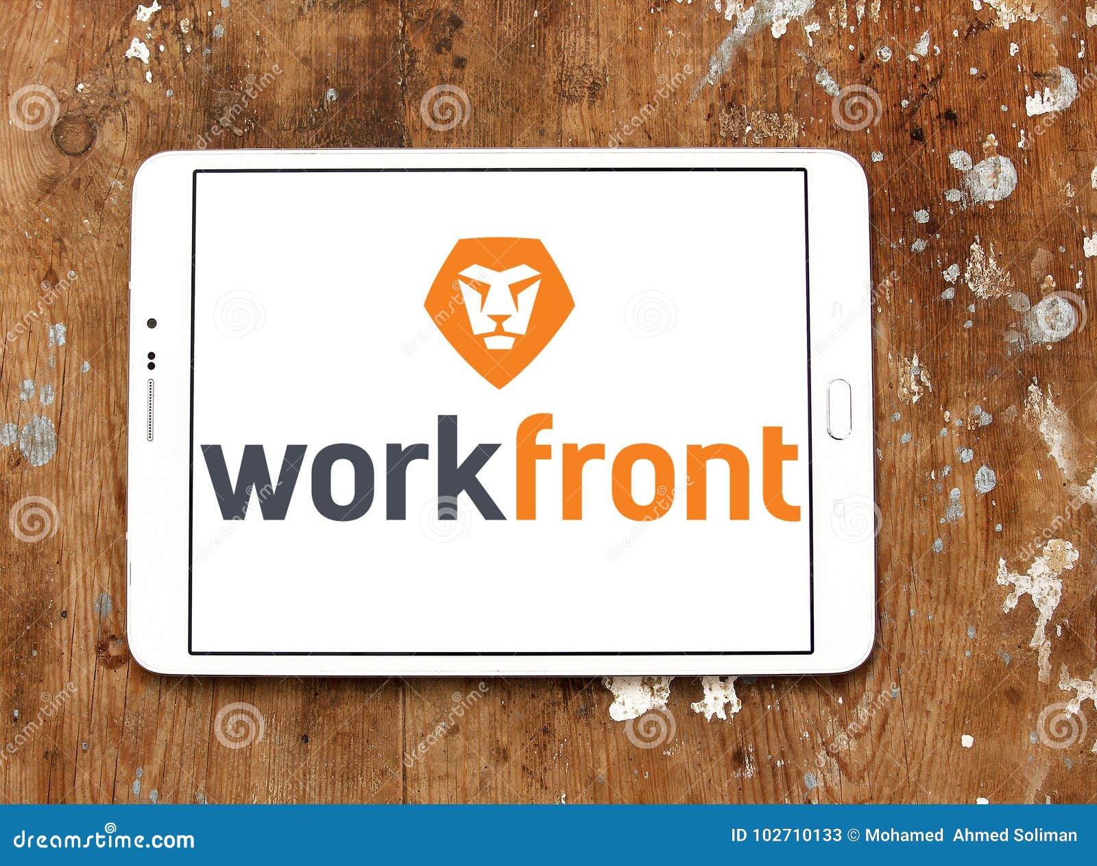 Logo De Fournisseur De Logiciel De Workfront Photo stock éditorial ...
