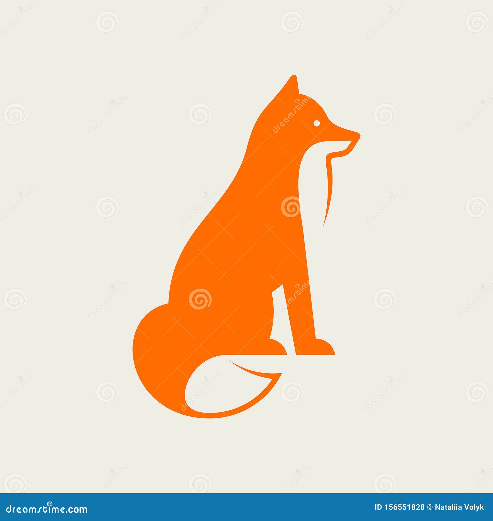 Logo de Fox ilustración del vector. Ilustración de muestra - 156551828