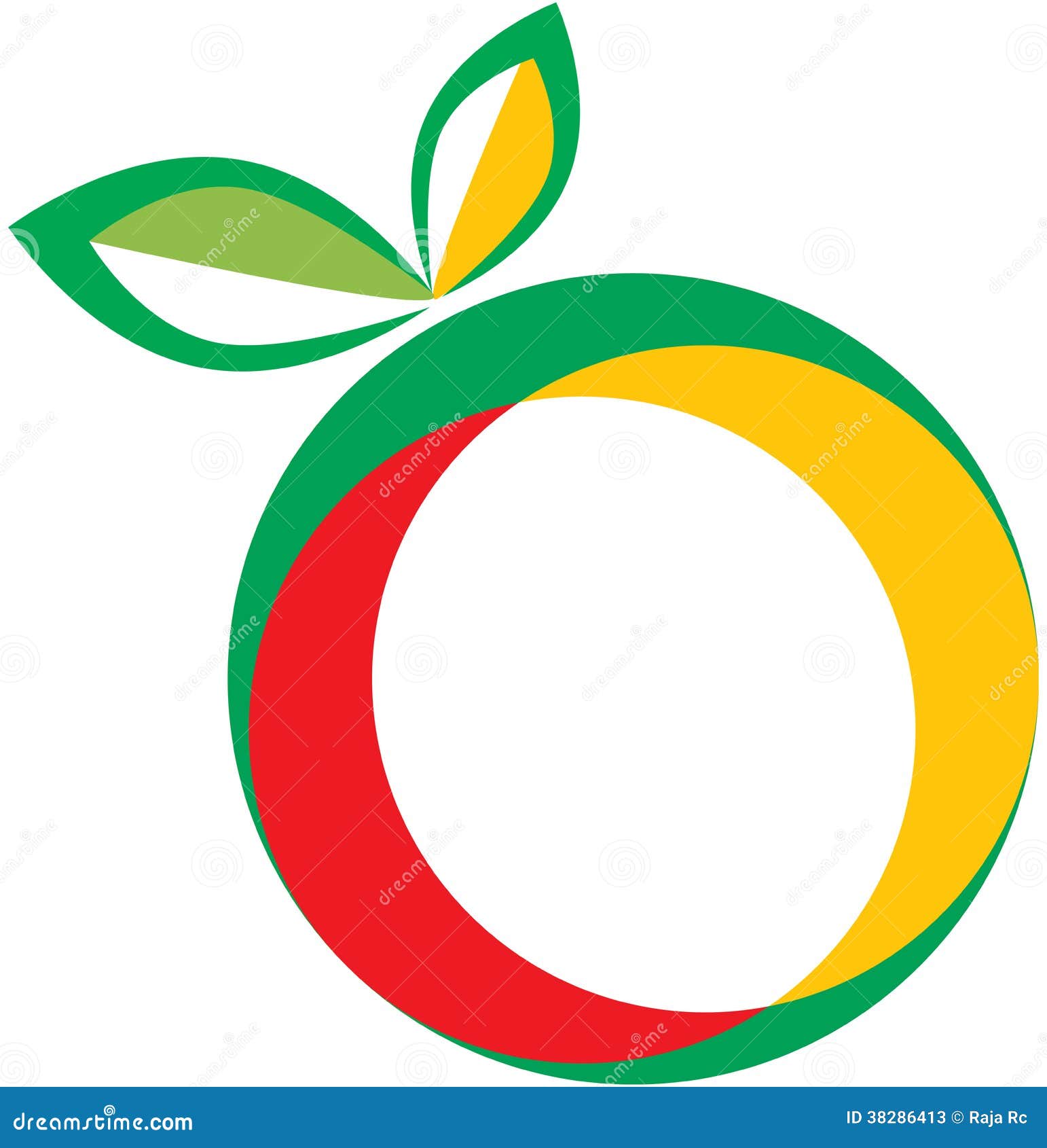 Logo de fruit illustration de vecteur. Illustration du illustration ...